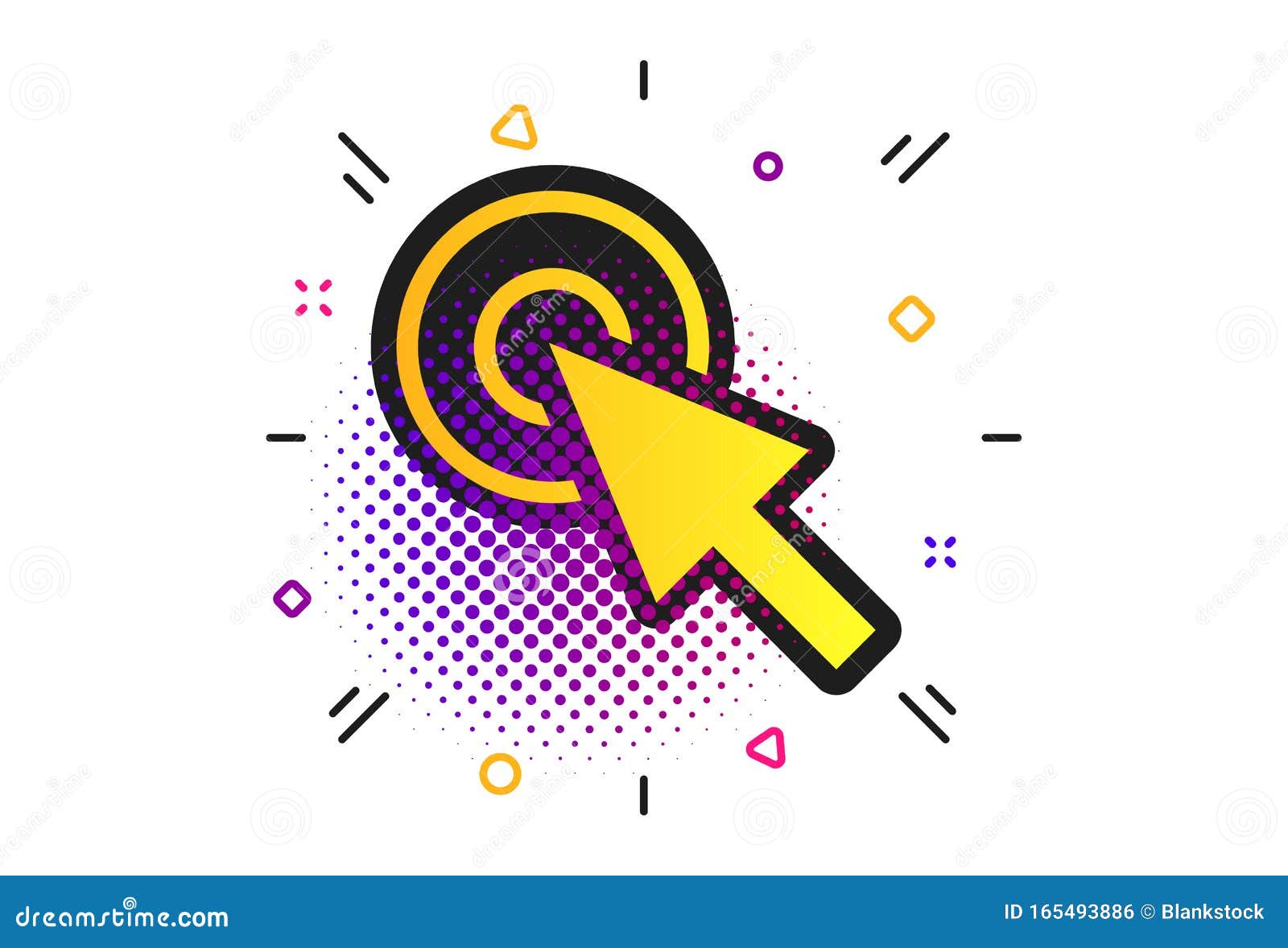 Mouse Cursor Sign Icon. Pointer Symbol. Vector Stock Vector ...