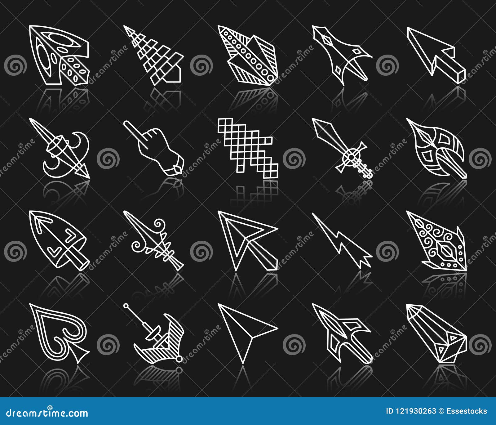 Lightning Simple Sketch Illustration On White Background Cartoon Vector ...