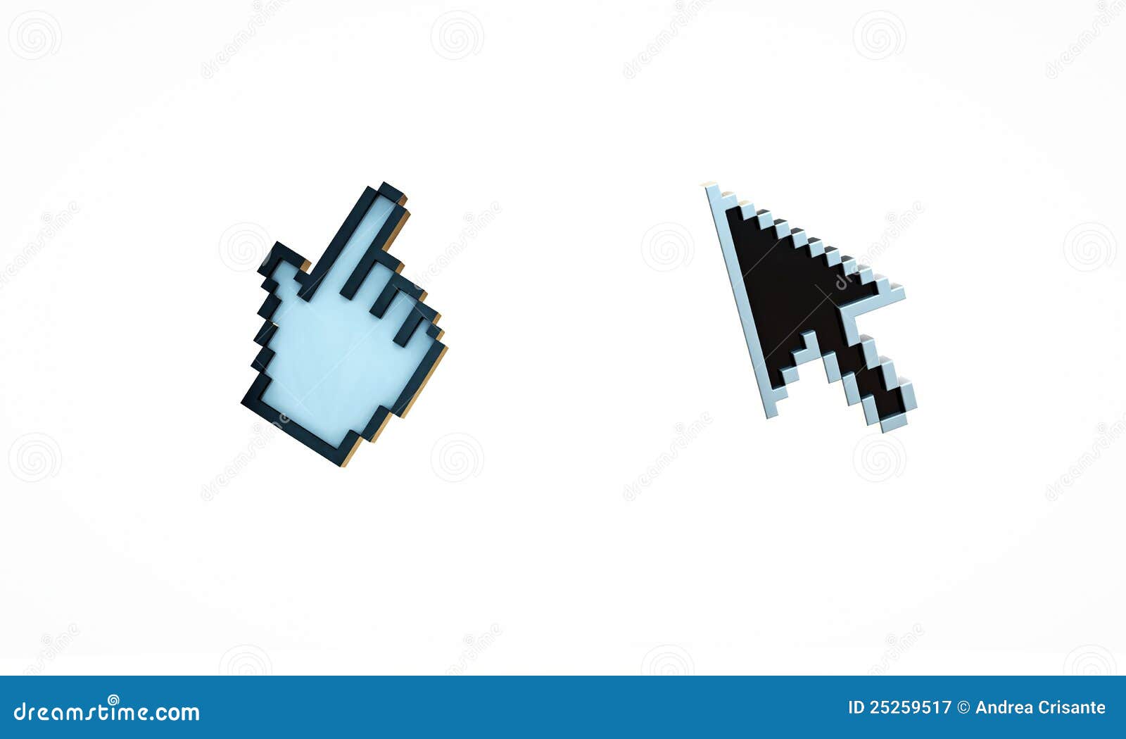 Mouse cursors stock illustration. Illustration of arrow - 25259517