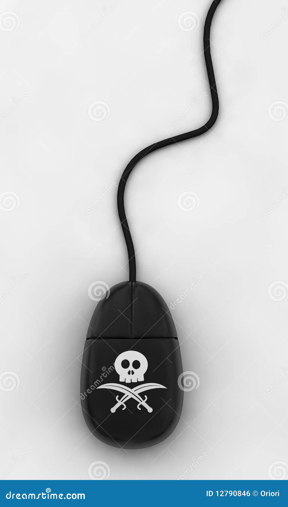 Mouse del pirata illustrazione di stock. Illustrazione di software ...