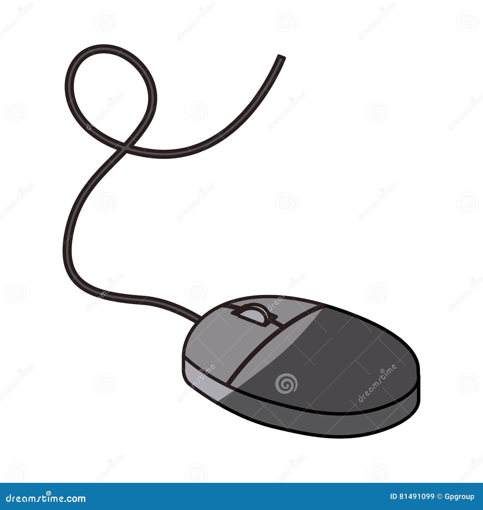 Mouse device design stock illustration. Illustration of design - 81491099
