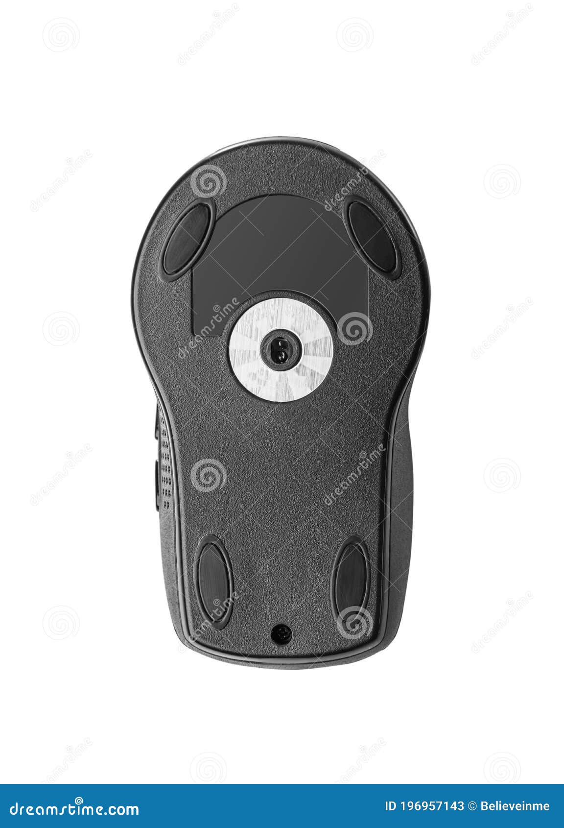 Mouse Do Computador Invertido Isolado Em Um Fundo Branco. Imagem de ...