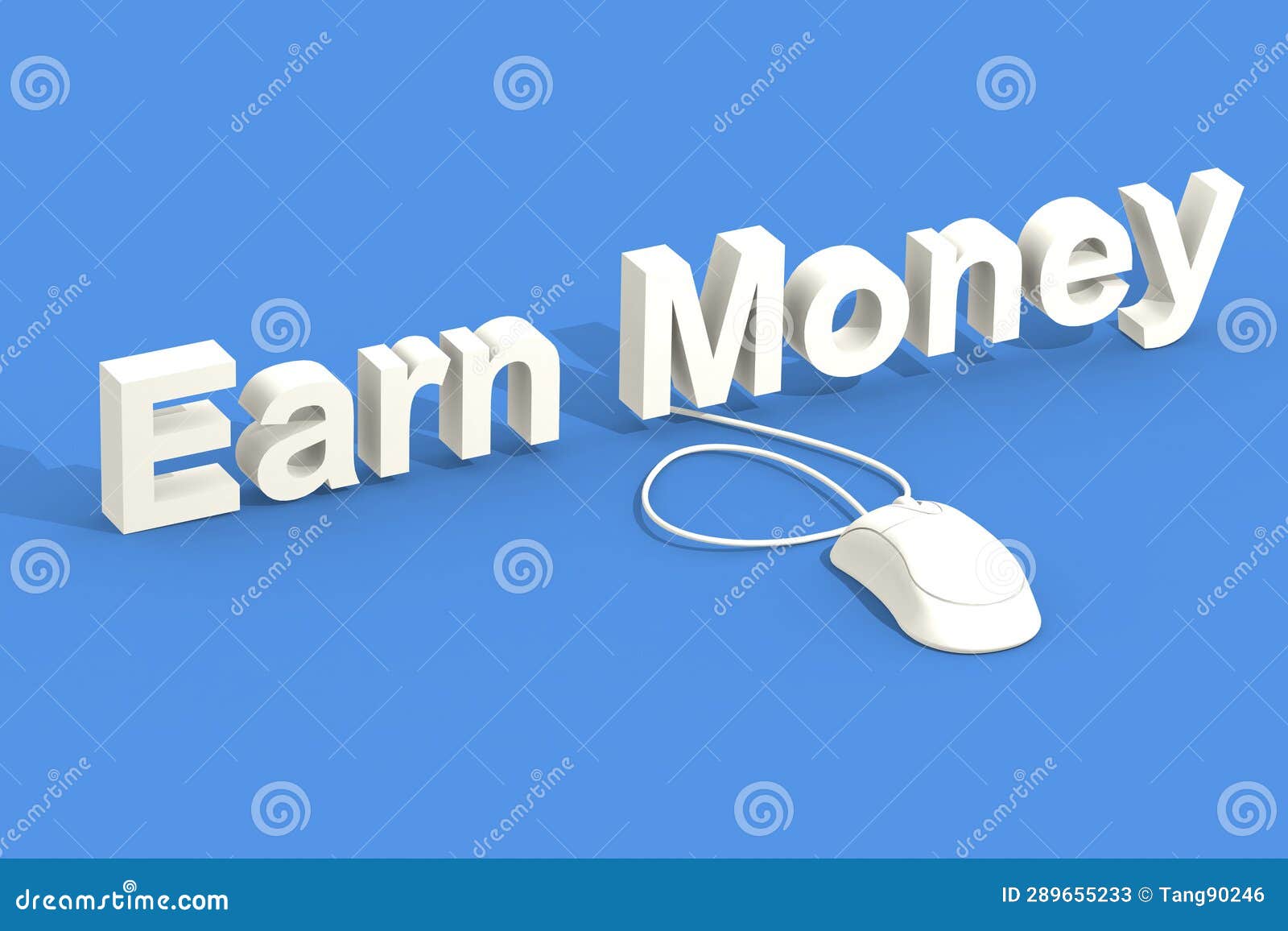 Earn Word Indicates Earnings Interview And Hiring Royalty-Free Stock ...
