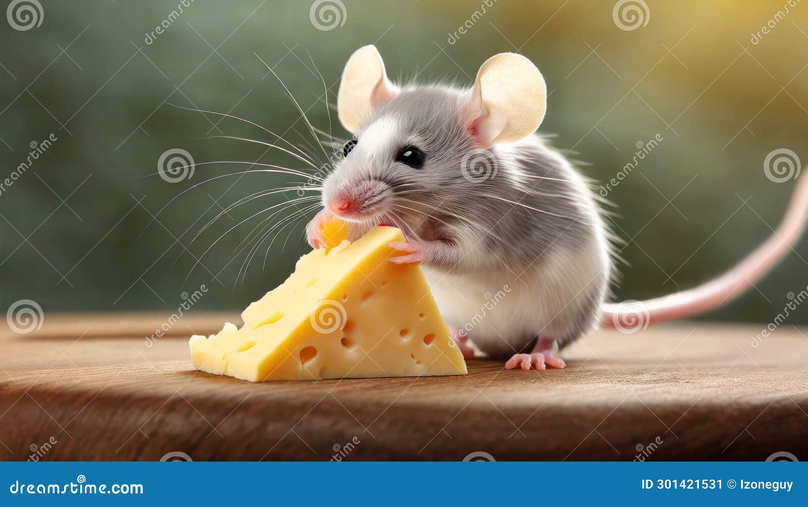 A Mouse Eating Apple Colorless Vector Illustration | CartoonDealer.com ...