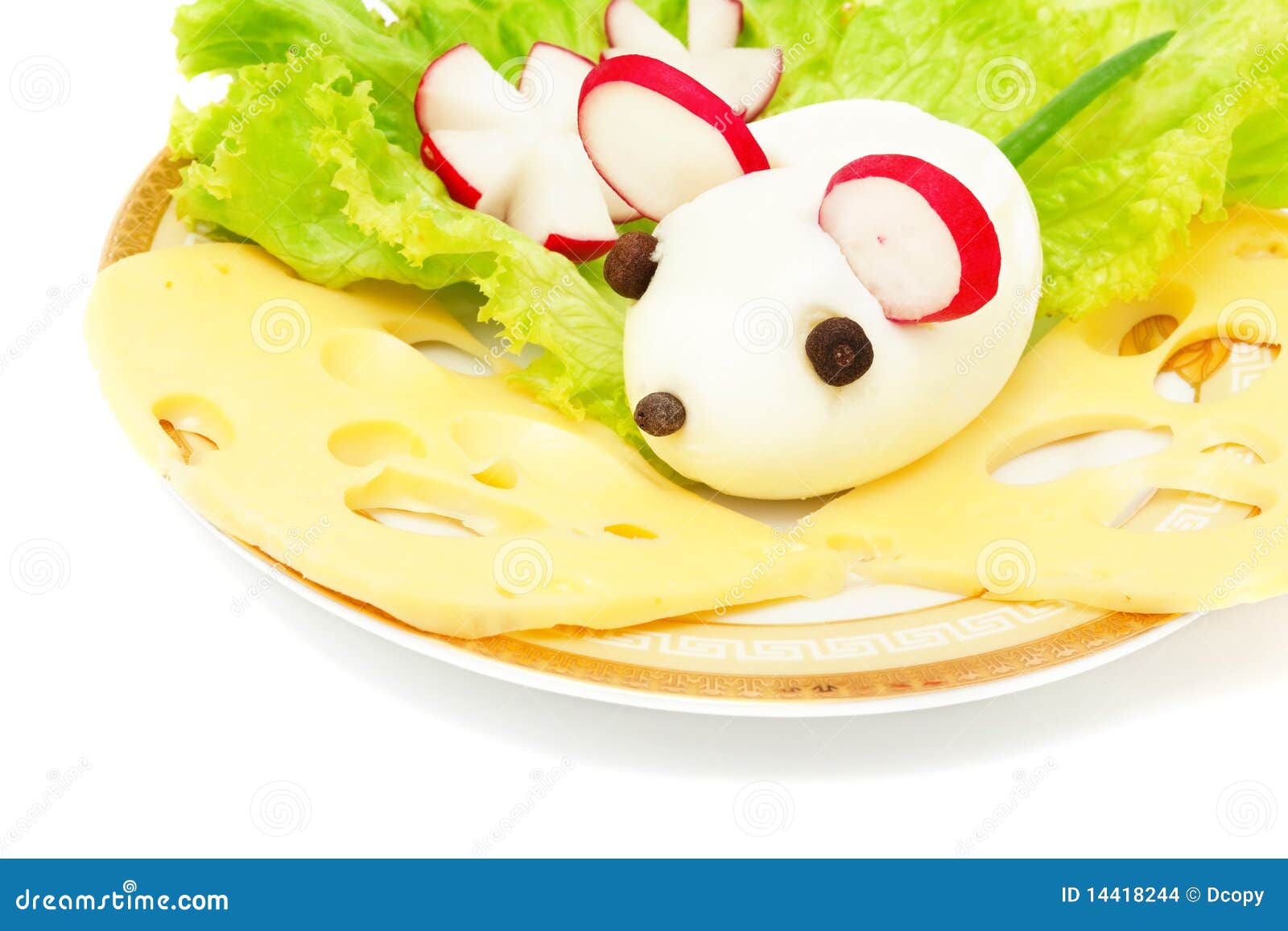 Mouse egg at breakfast stock photo. Image of pepper, snack - 14418244