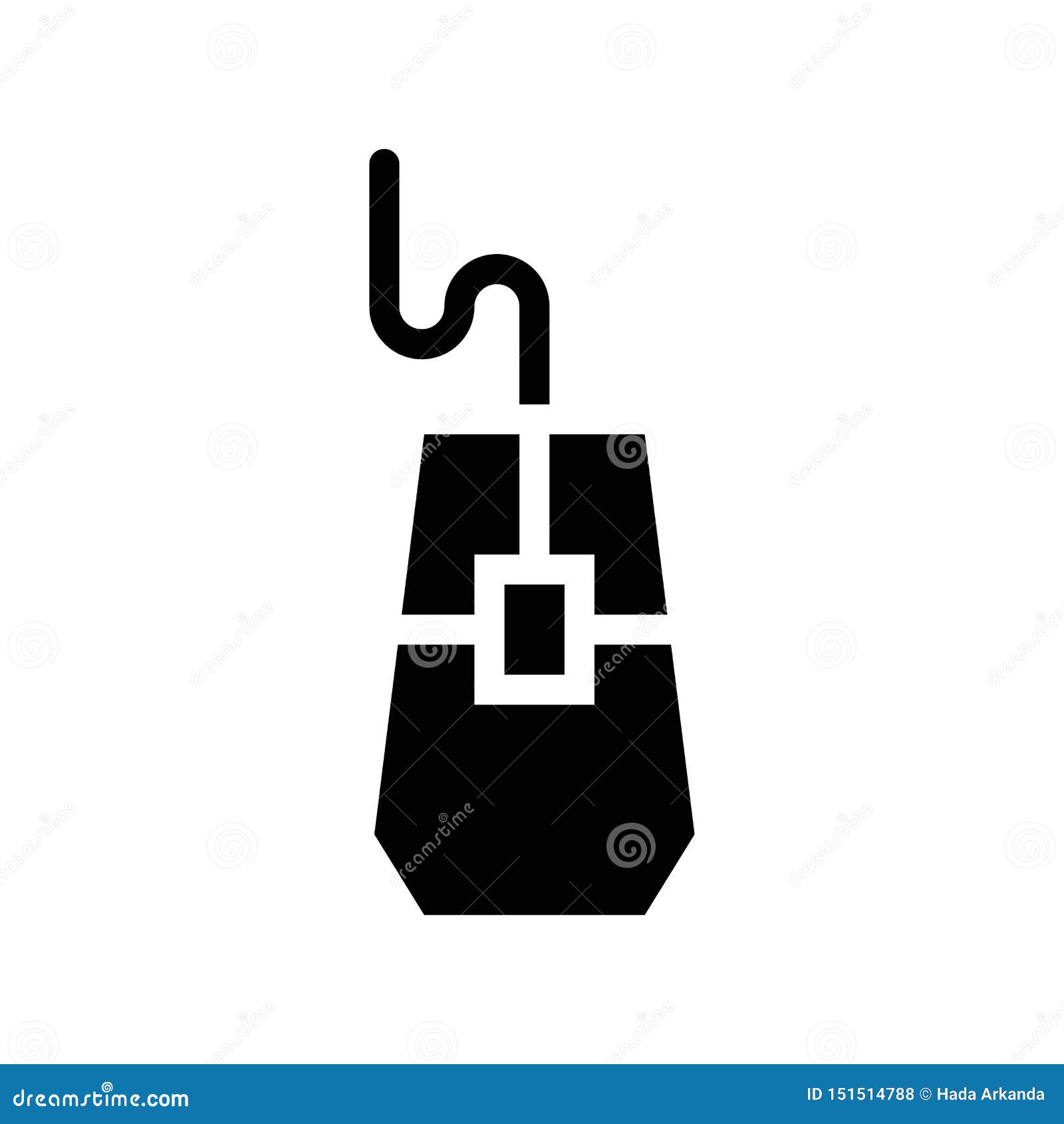 Mouse Gaming Peripheral Icon or Logo Illustrator Stock Vector ...