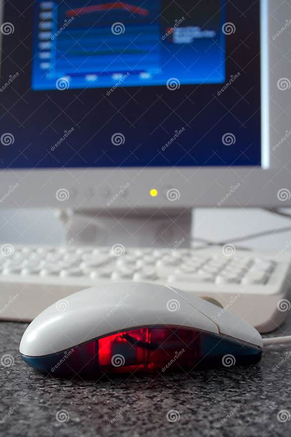 Mouse Graph stock photo. Image of investment, analysts - 1371400