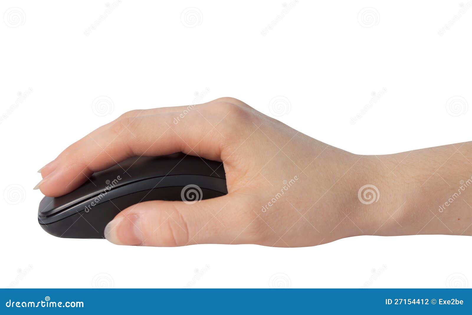 Mouse in a hand stock photo. Image of surfing, concept - 27154412