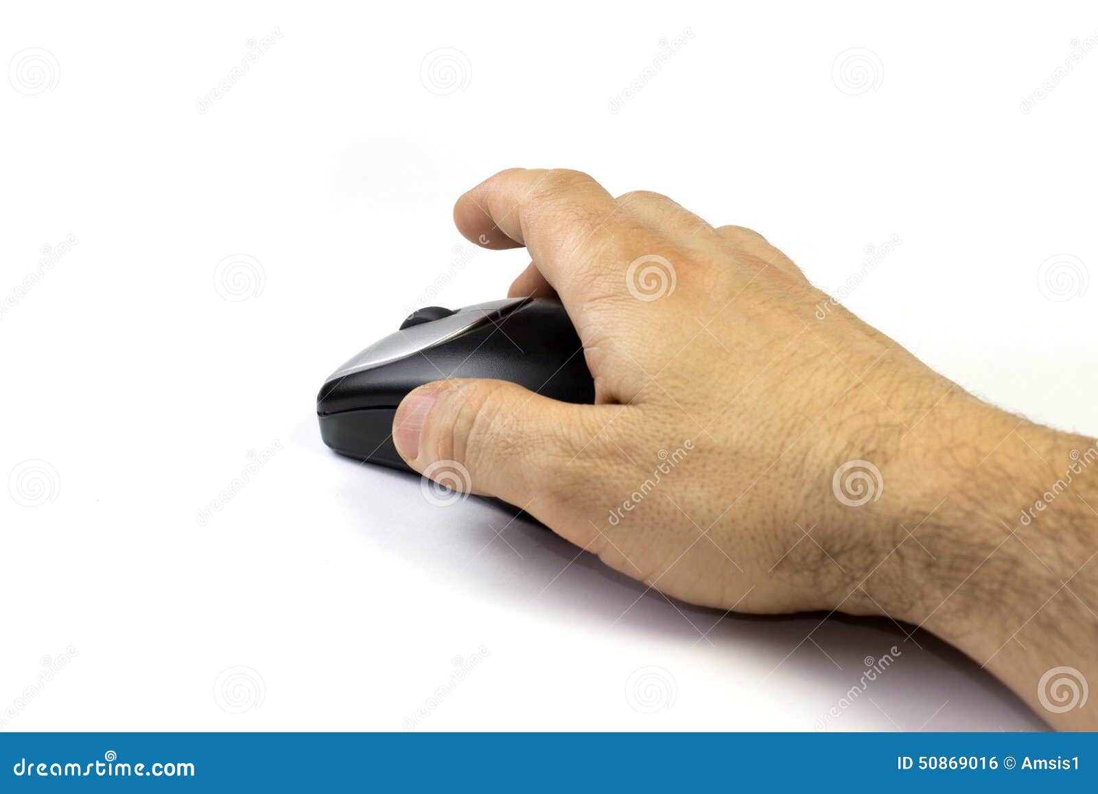 Mouse Hand stock photo. Image of aiming, device, human - 50869016