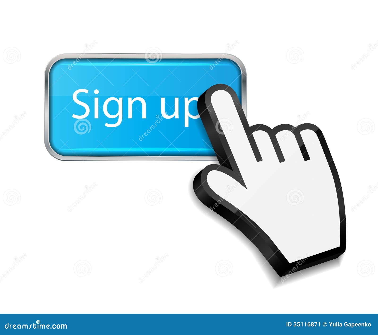 Sign Up Icon Vector