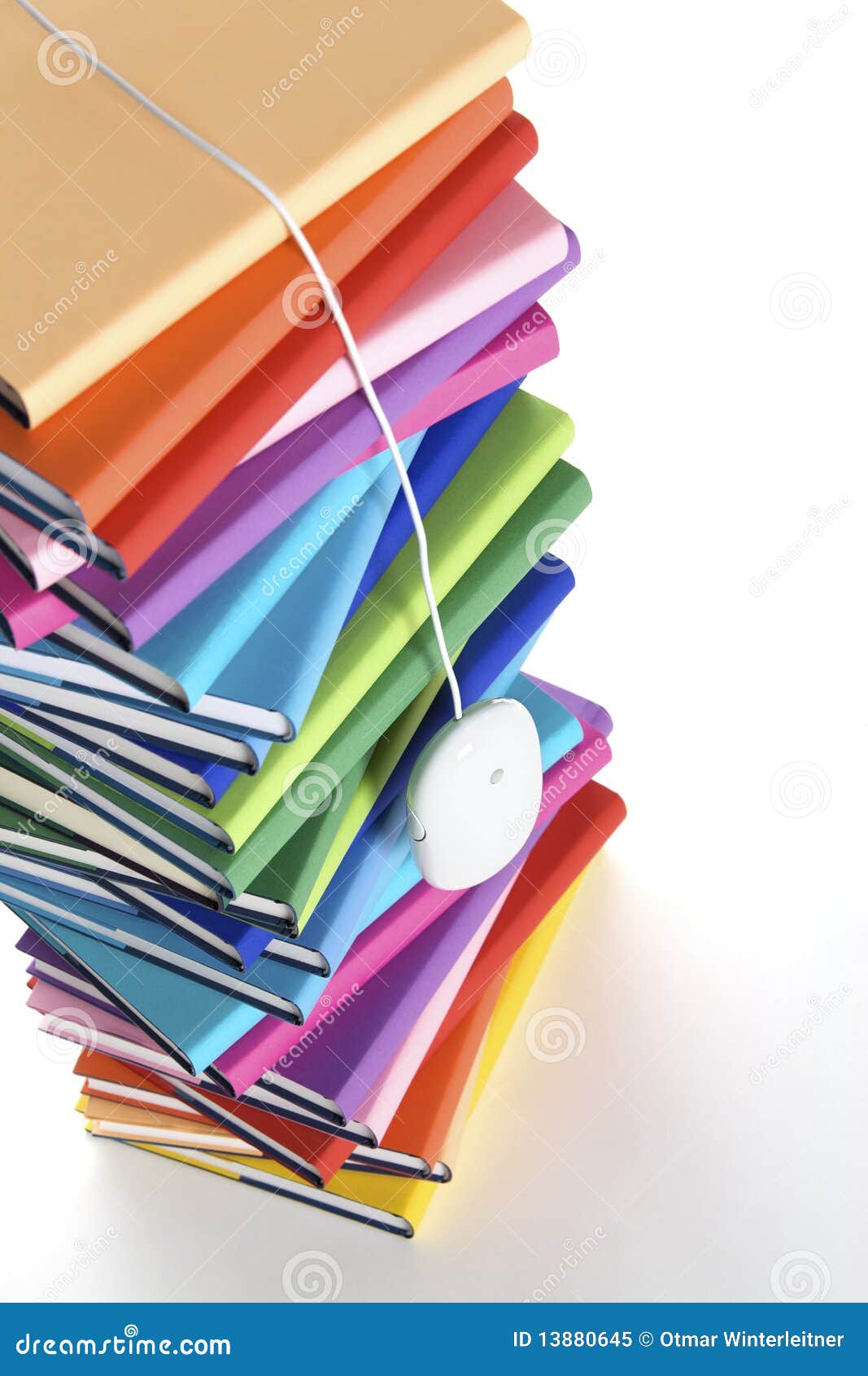Stack Colored Books Mouse Stock Photos - Free & Royalty-Free Stock ...