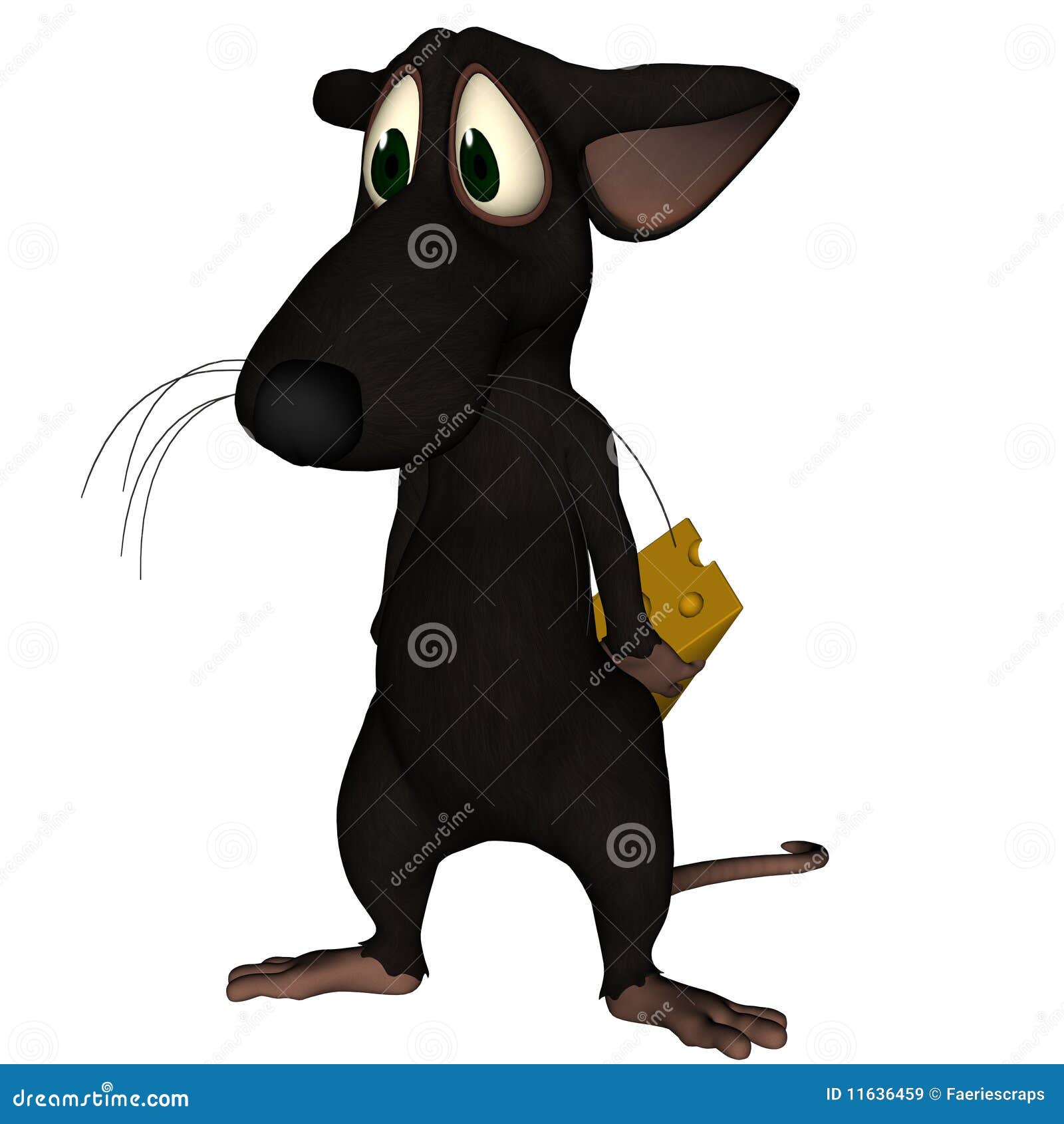 Mouse Hiding Cheese stock illustration. Illustration of toons - 11636459
