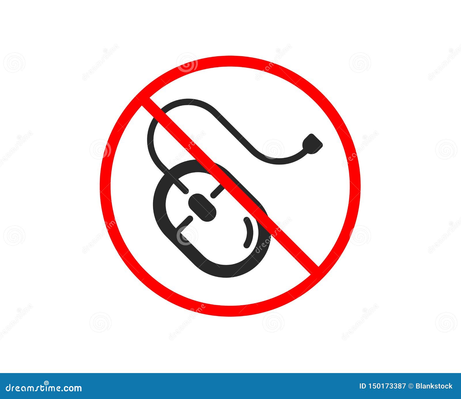 Mouse Icon. Computer Component Device Sign. Vector Stock Vector ...