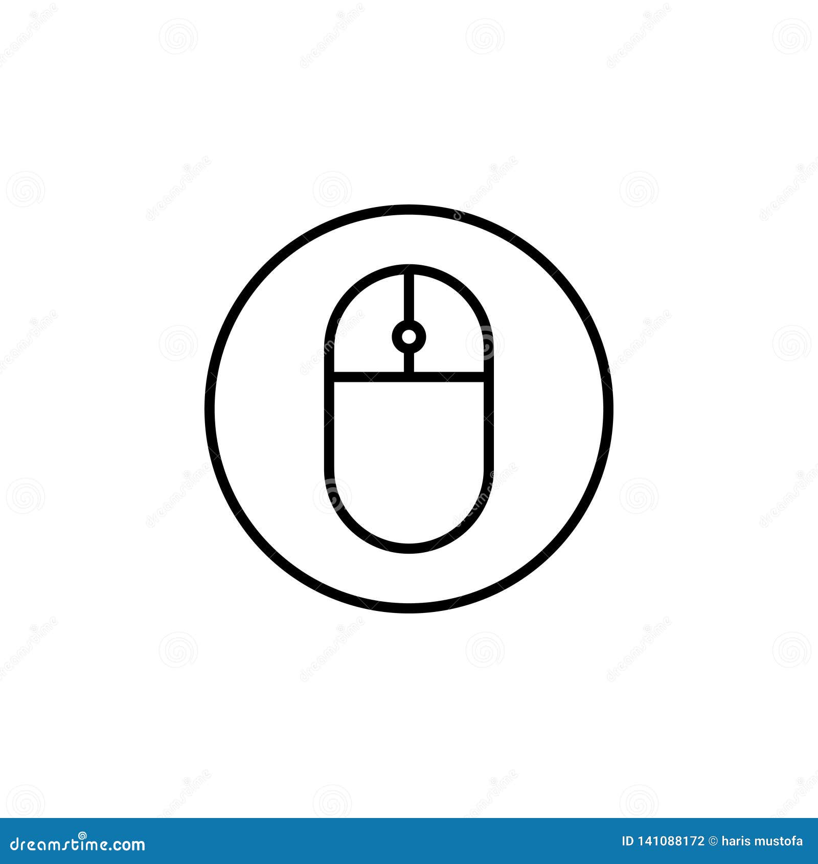 Mouse Icon Design Template Vector Isolated Stock Illustration ...