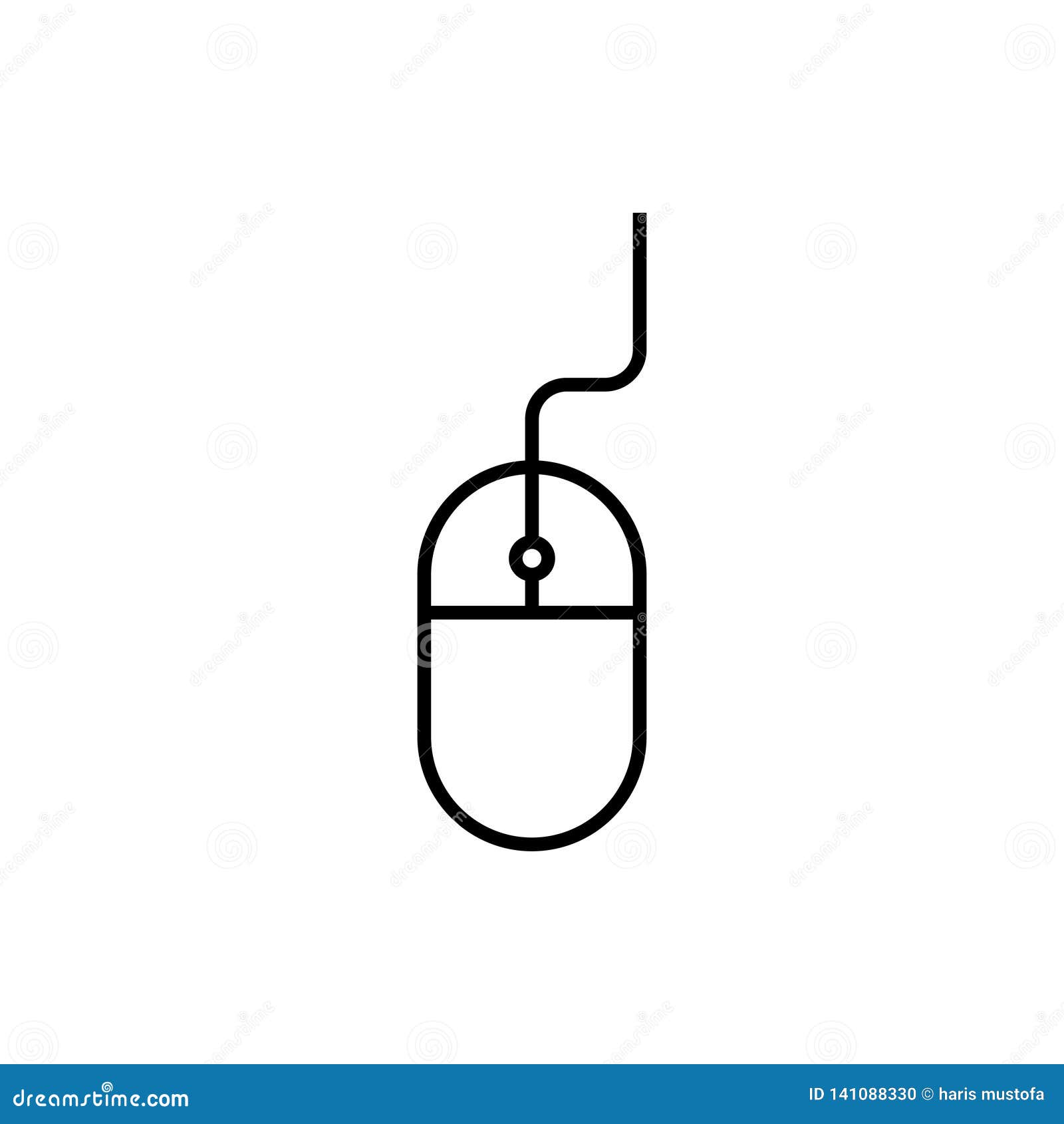 Mouse Icon Design Template Vector Isolated Stock Illustration ... Mouse Icon Design Template Vector Isolated Stock Illustration ...