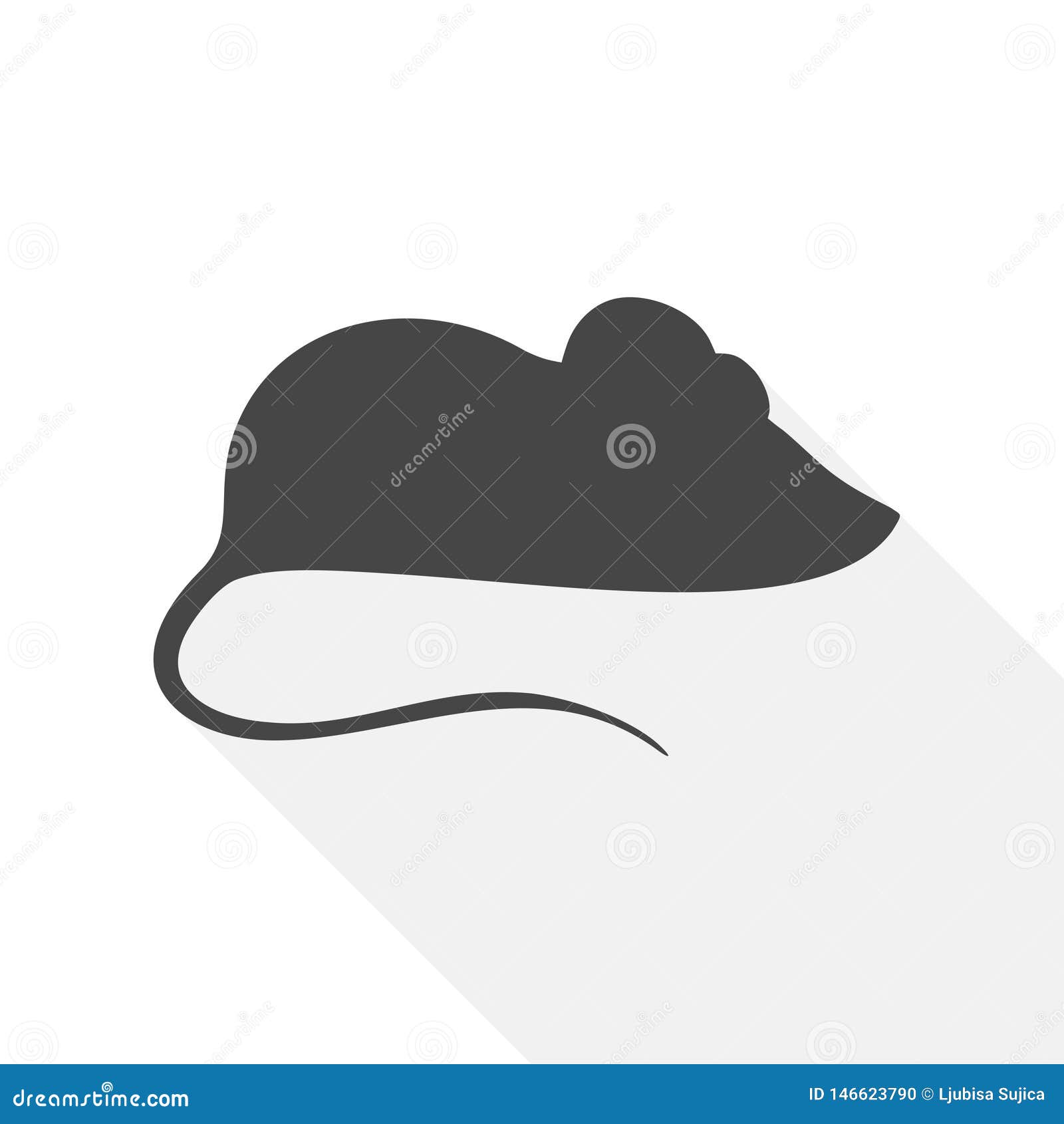 Mouse Icon Flat Graphic Design - Illustration Stock Vector ...