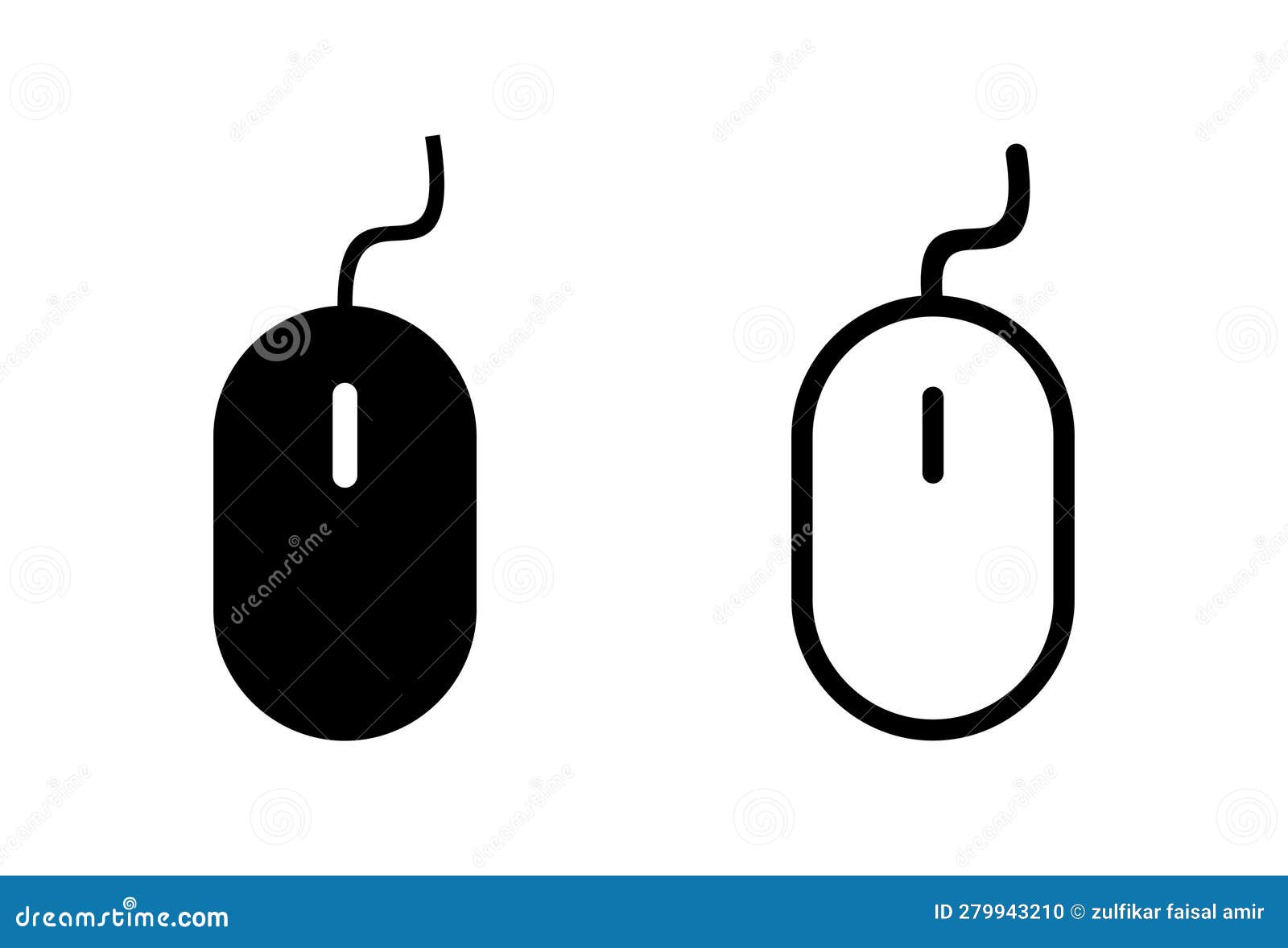 Mouse Icon . Click Icon Vector. Pointer Icon Vector Stock Vector ...