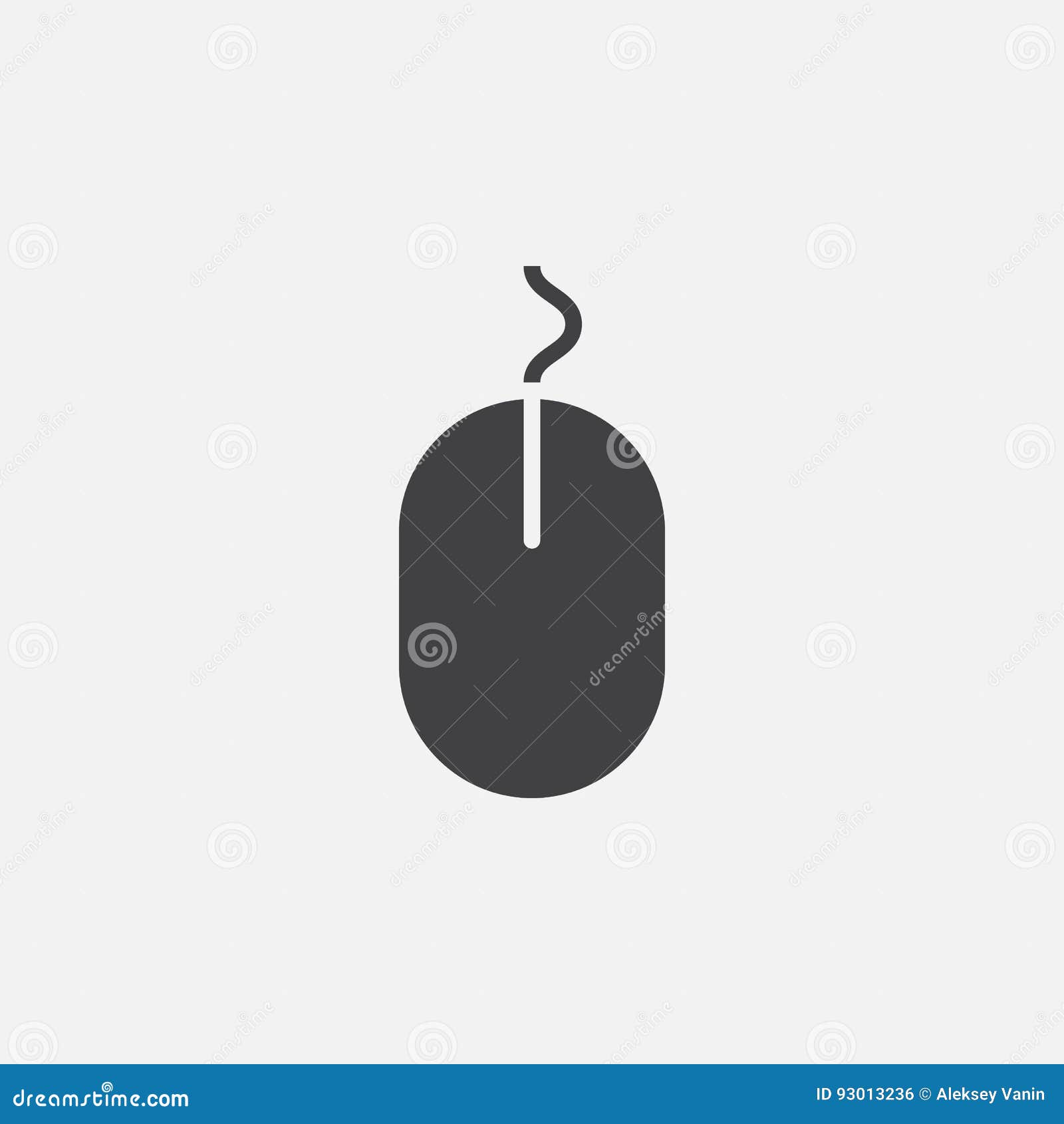 Mouse Icon, Vector Logo, Linear Pictogram Isolated on White, Pixel ...