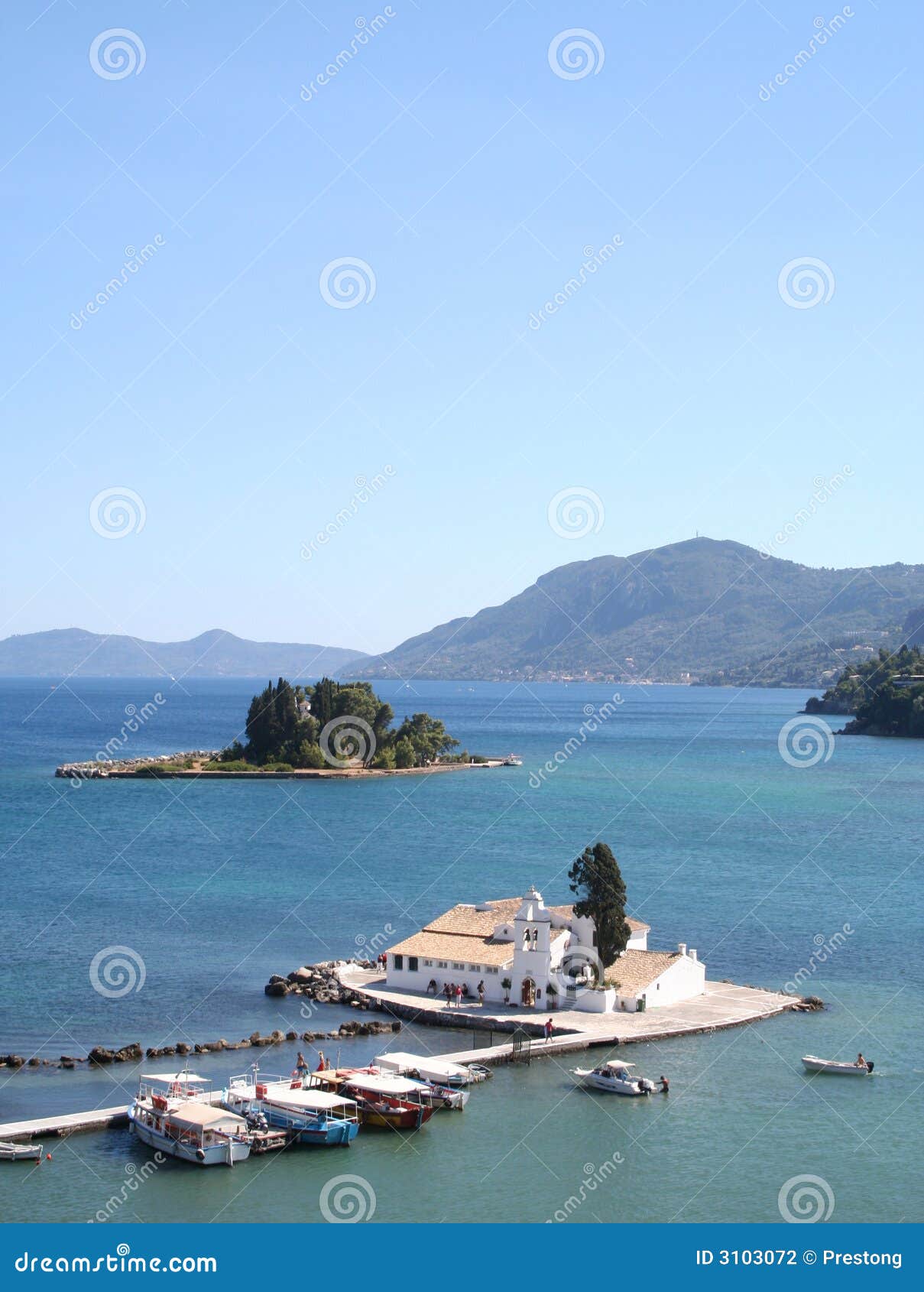 Mouse Island. stock photo. Image of landscape, ionian - 3103072