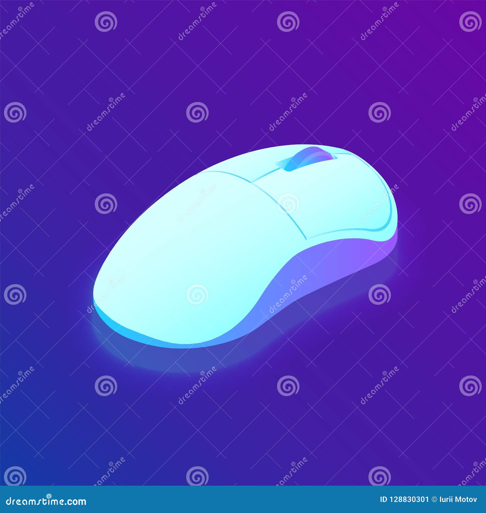 Mouse. Isometric Mouse. Created for Mobile, Web, Decor, Print Products ...