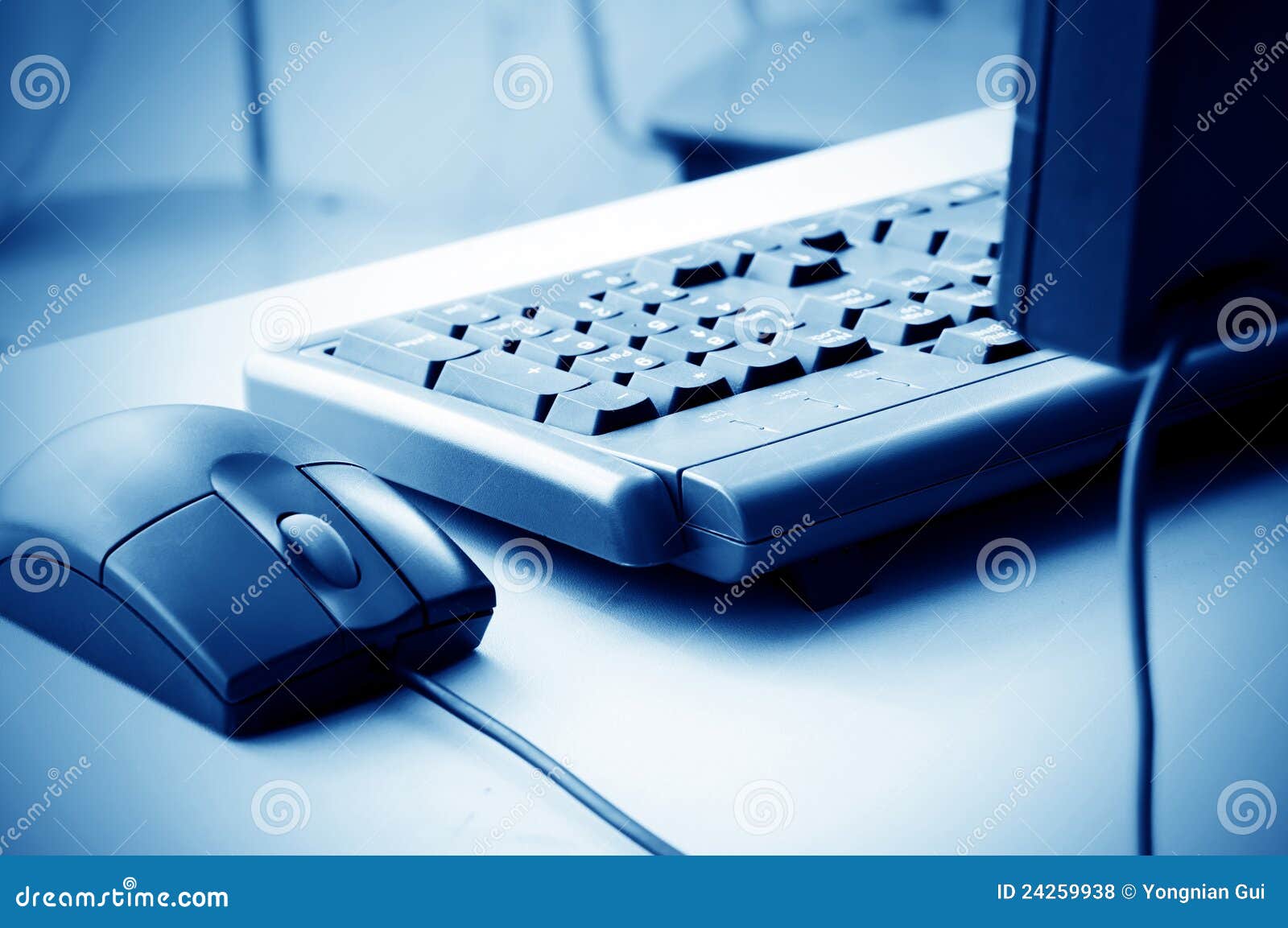 Mouse and keyboard stock photo. Image of button, equipment - 24259938
