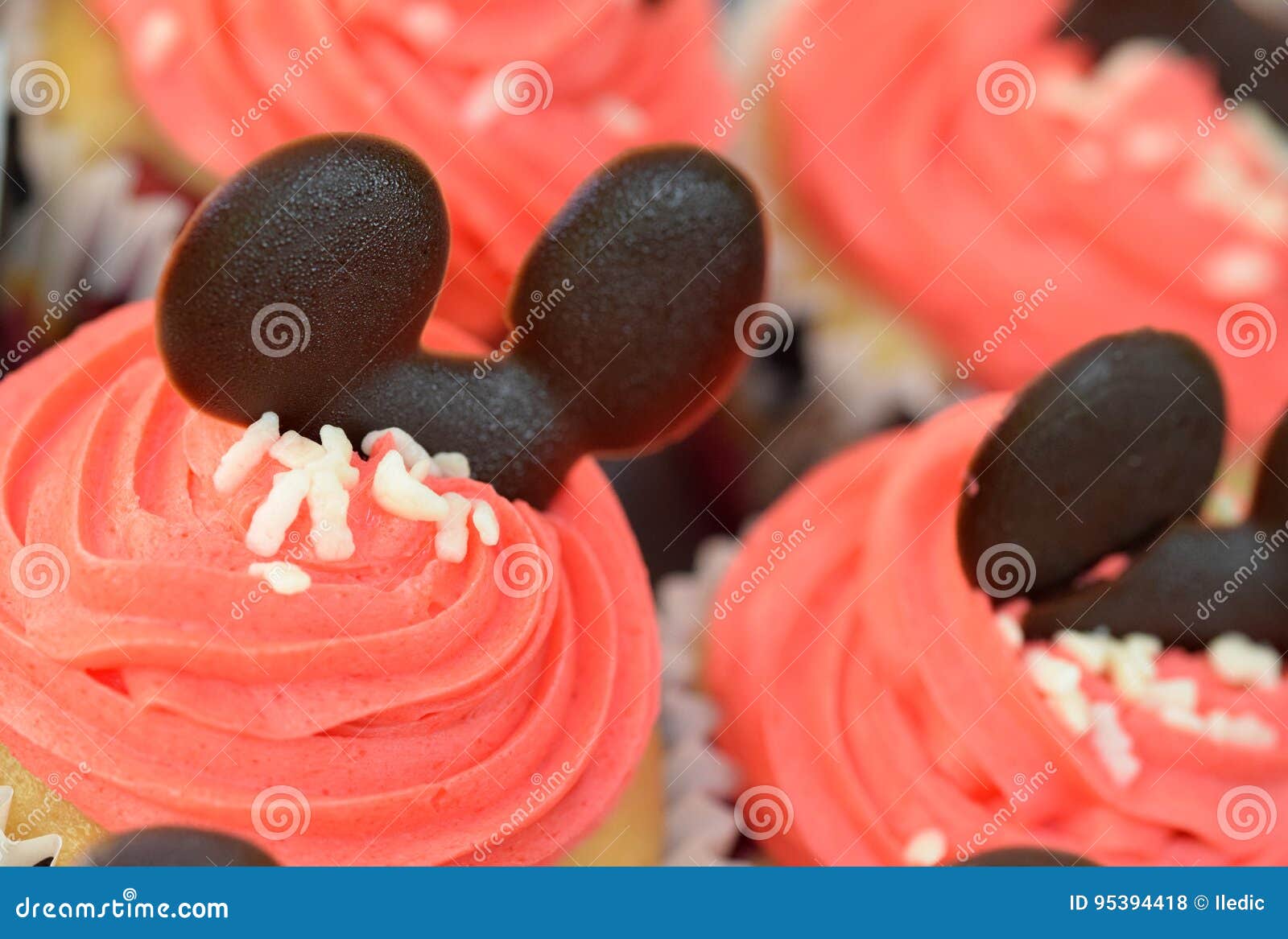 Mouse muffin stock photo. Image of studio, celebration - 95394418