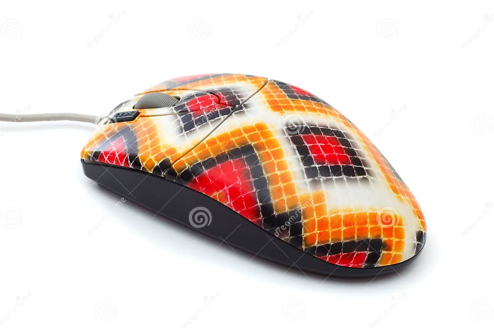 Mouse Painted with Airbrush Stock Image - Image of airbrushing, painted ...