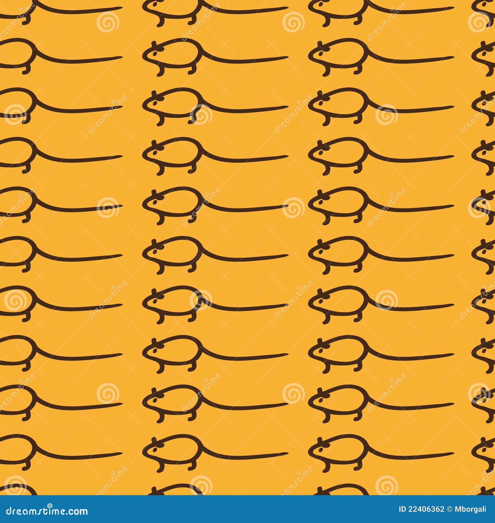 Mouse Pattern stock vector. Illustration of mice, child - 22406362