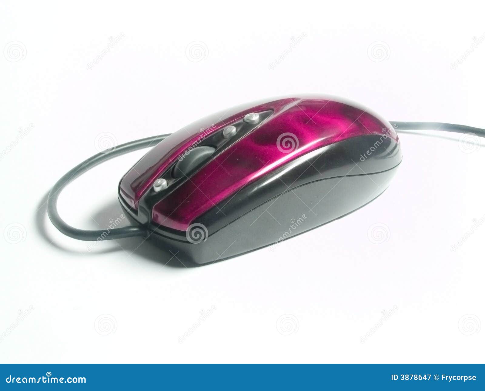 Mouse.Pink stock image. Image of cable, clique, home, instrument - 3878647