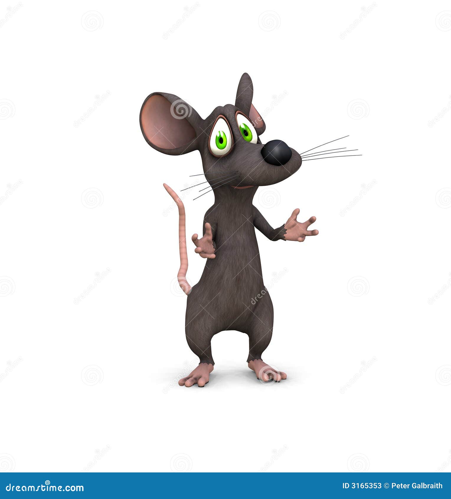Mouse Pleading Royalty-Free Stock Photography | CartoonDealer.com #3165353