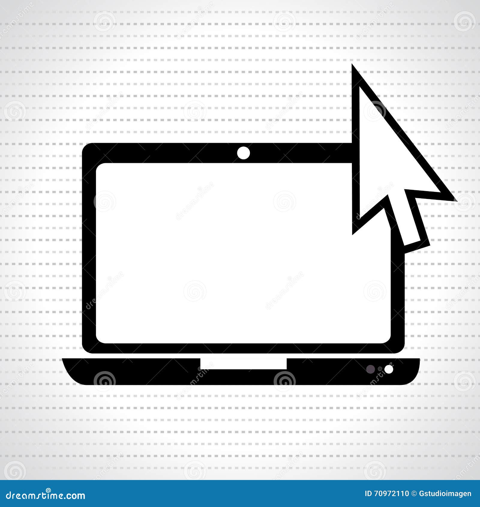 Mouse pointer design stock illustration. Illustration of computer ...