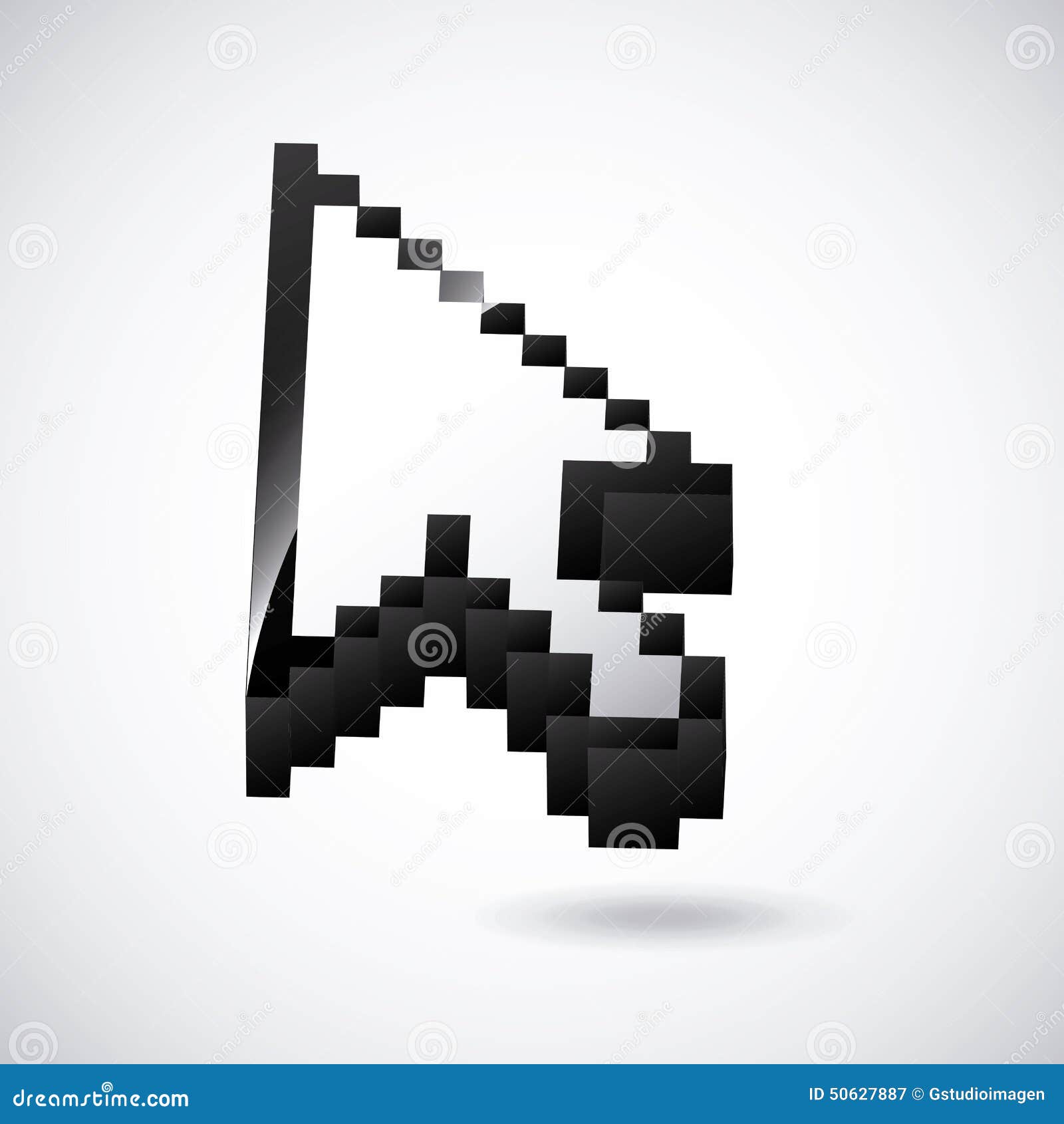 Mouse pointer stock vector. Illustration of computer - 50627887