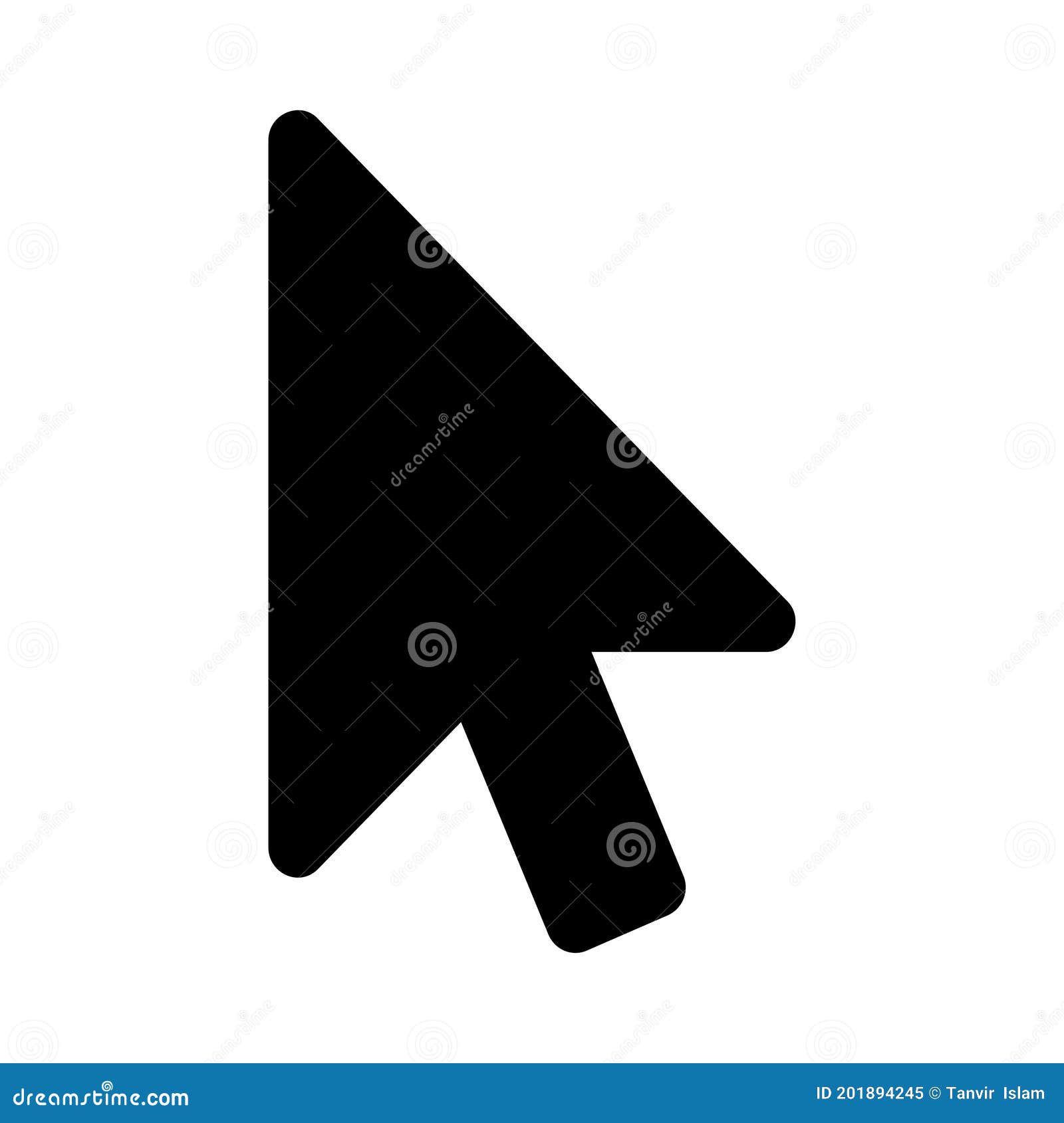 Mouse Pointer Icon Symbol,Cursor Stock Vector - Illustration of mouse ...