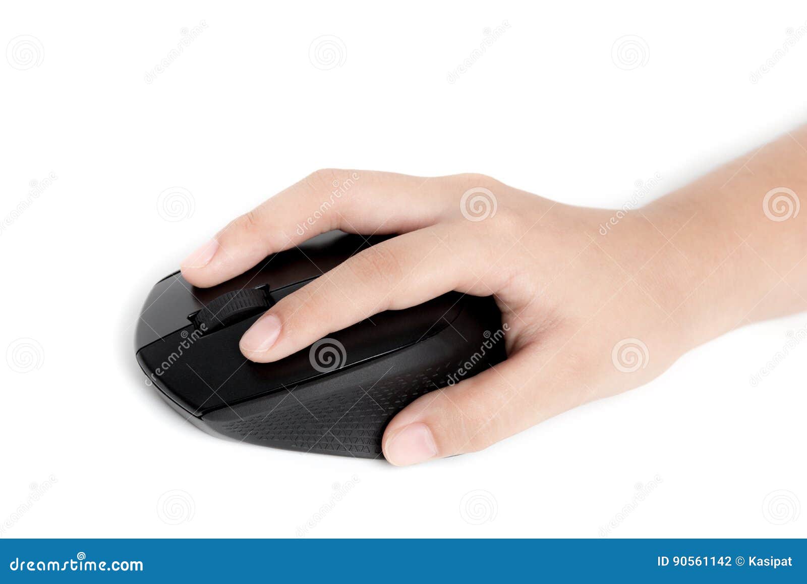 Mouse Scattantesi Della Mano Fotografia Stock - Immagine di alto ...