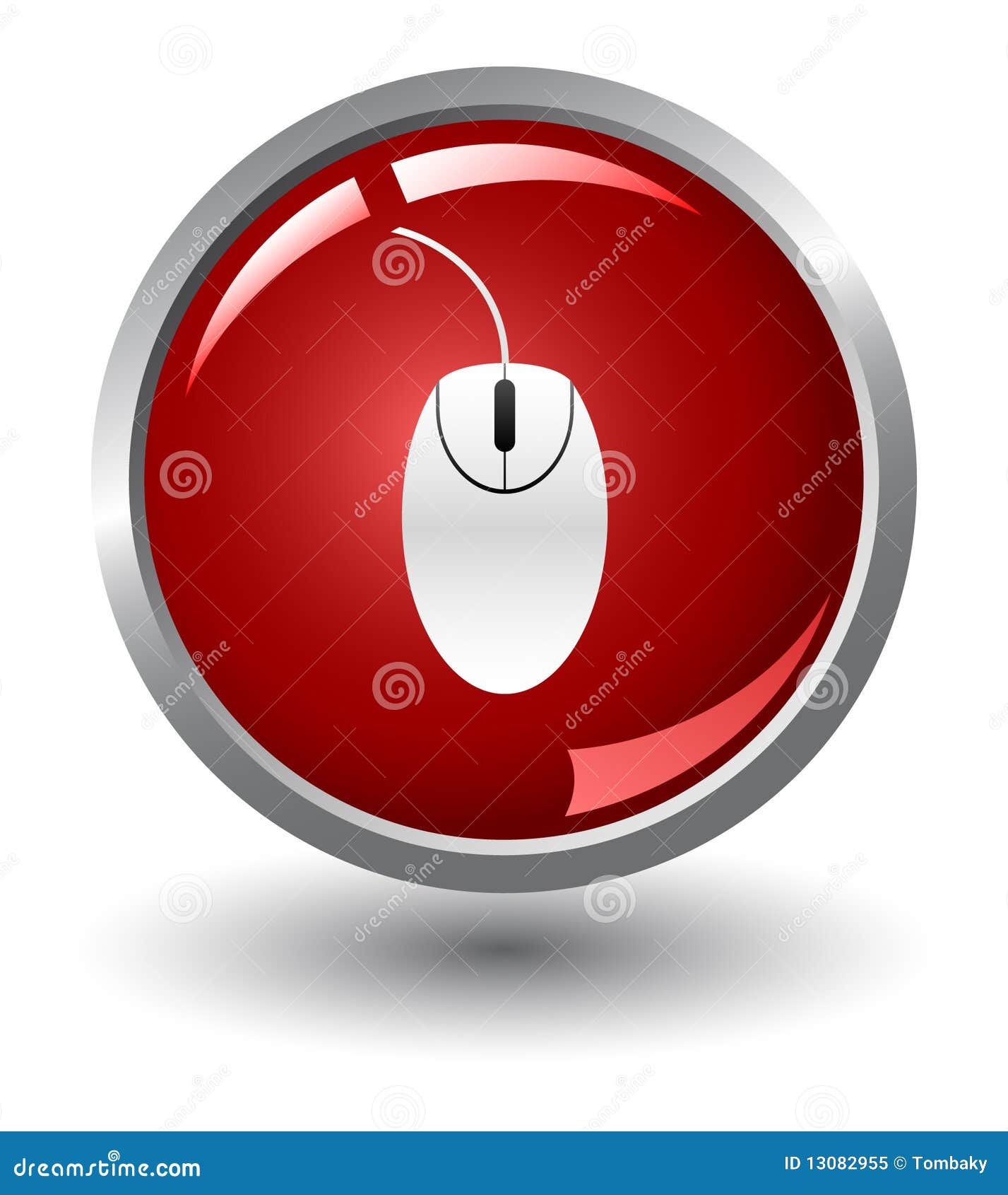 Mouse sign icon stock vector. Illustration of download - 13082955