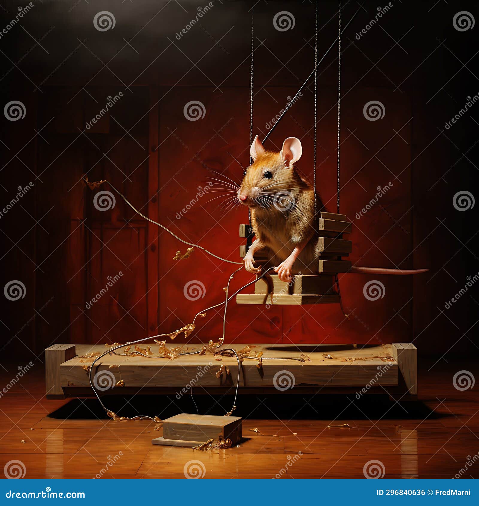 Inquisitive Mouse On The Hunt For Cheese Crumbs Photo Of Mouse Perfectly Poised On Hind Legs ...