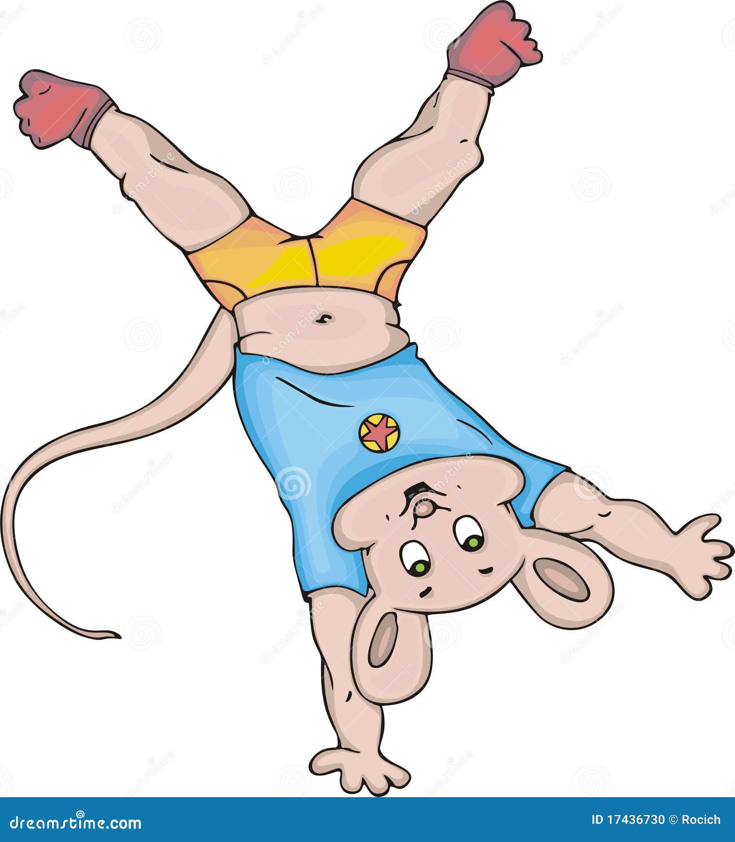 Mouse superhero cartoon stock vector. Illustration of vinyl - 17436730