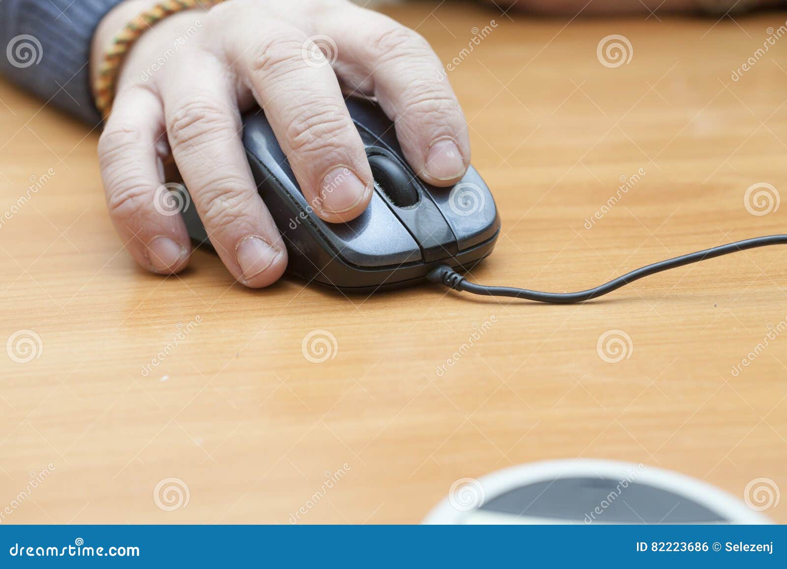 Mouse on a table stock photo. Image of corporate, desktop - 82223686