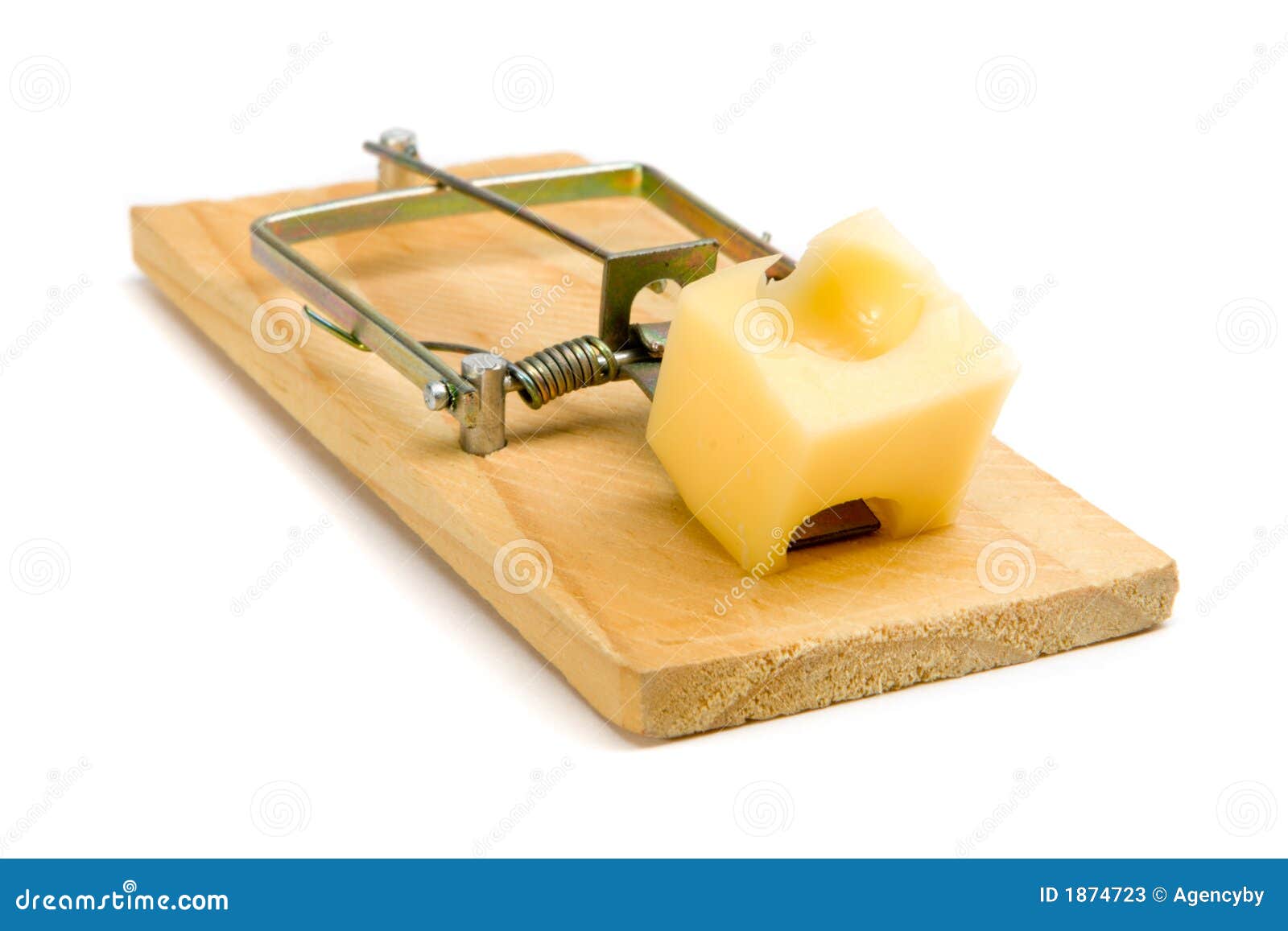 Mouse trap stock image. Image of mousetrap, lure, temptation - 1874723