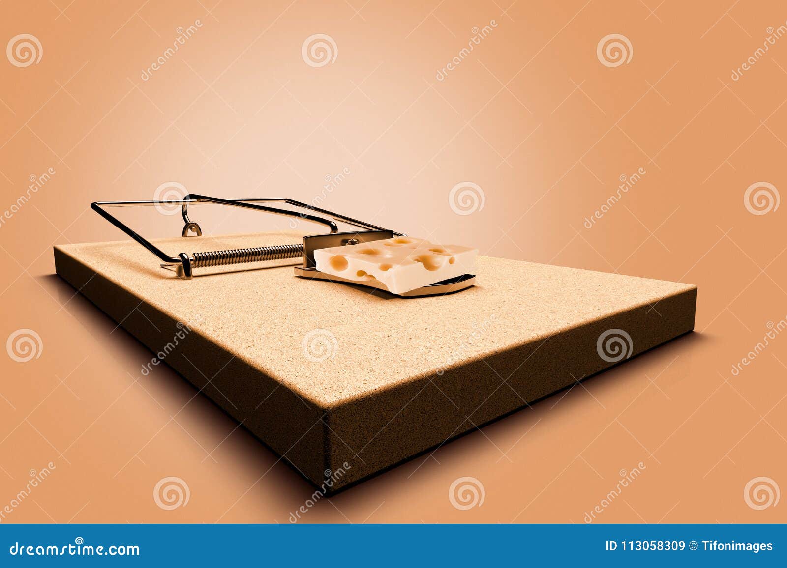 Mouse-trap Cartoon Vector | CartoonDealer.com #6399371