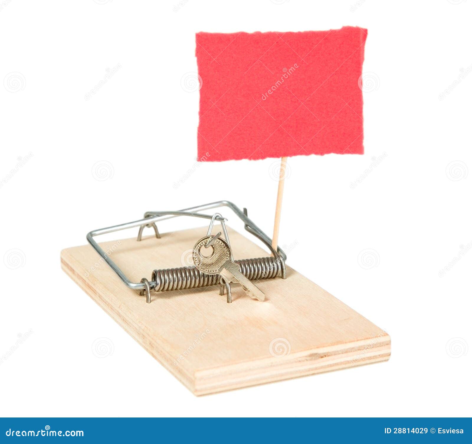 A mouse trap with keys stock image. Image of trap, exterminate - 28814029