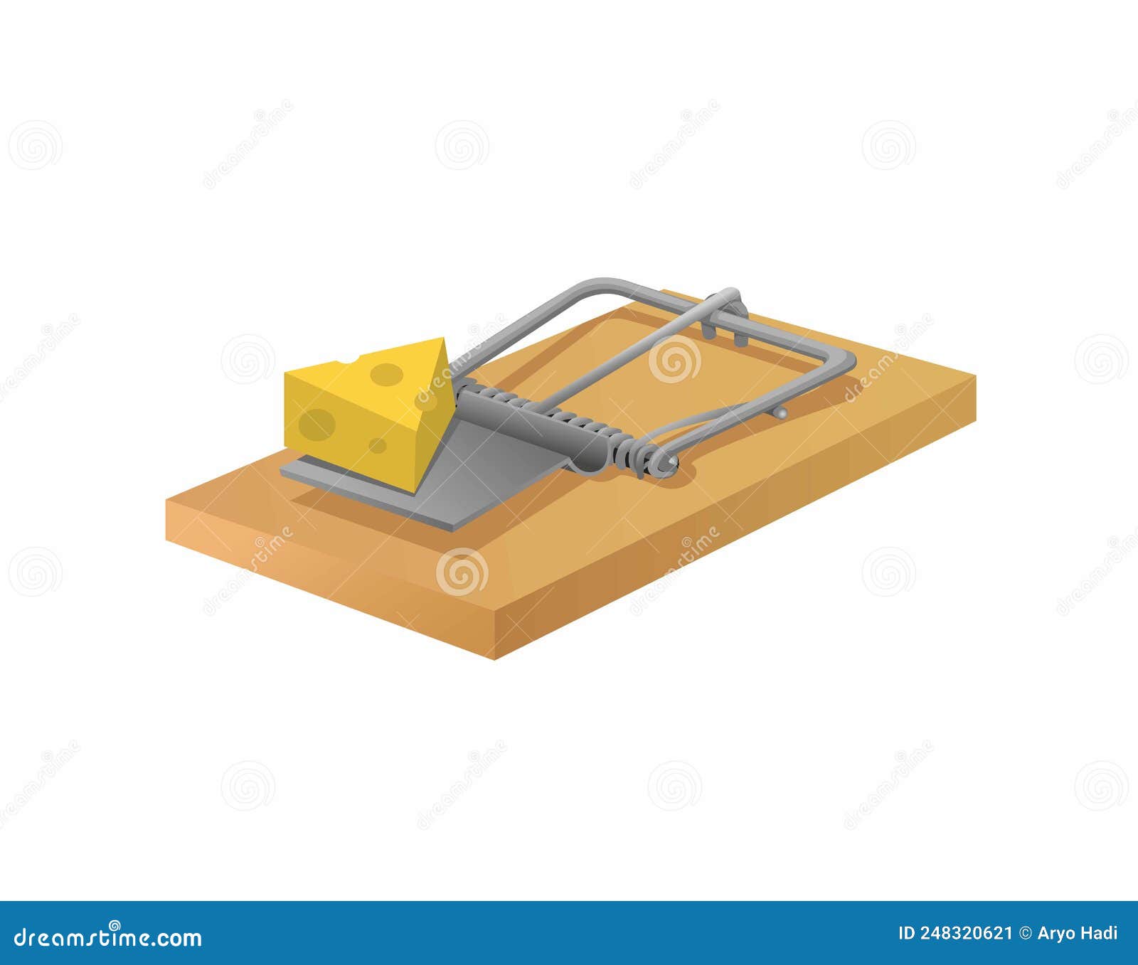 Mouse Trap Symbol Object Illustration Vector Stock Vector ...