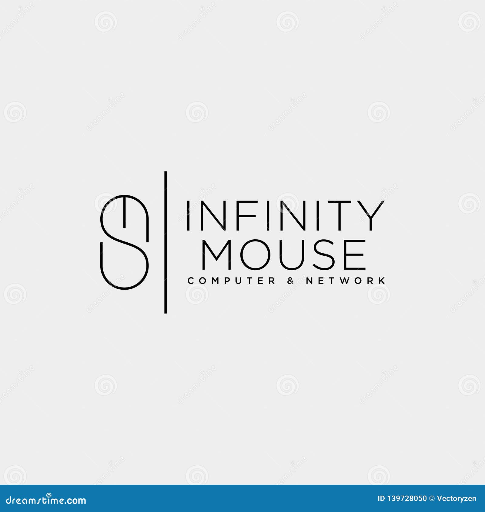 Mouse Typelogo Text Logo Template Vector Illustration Icon Element ...