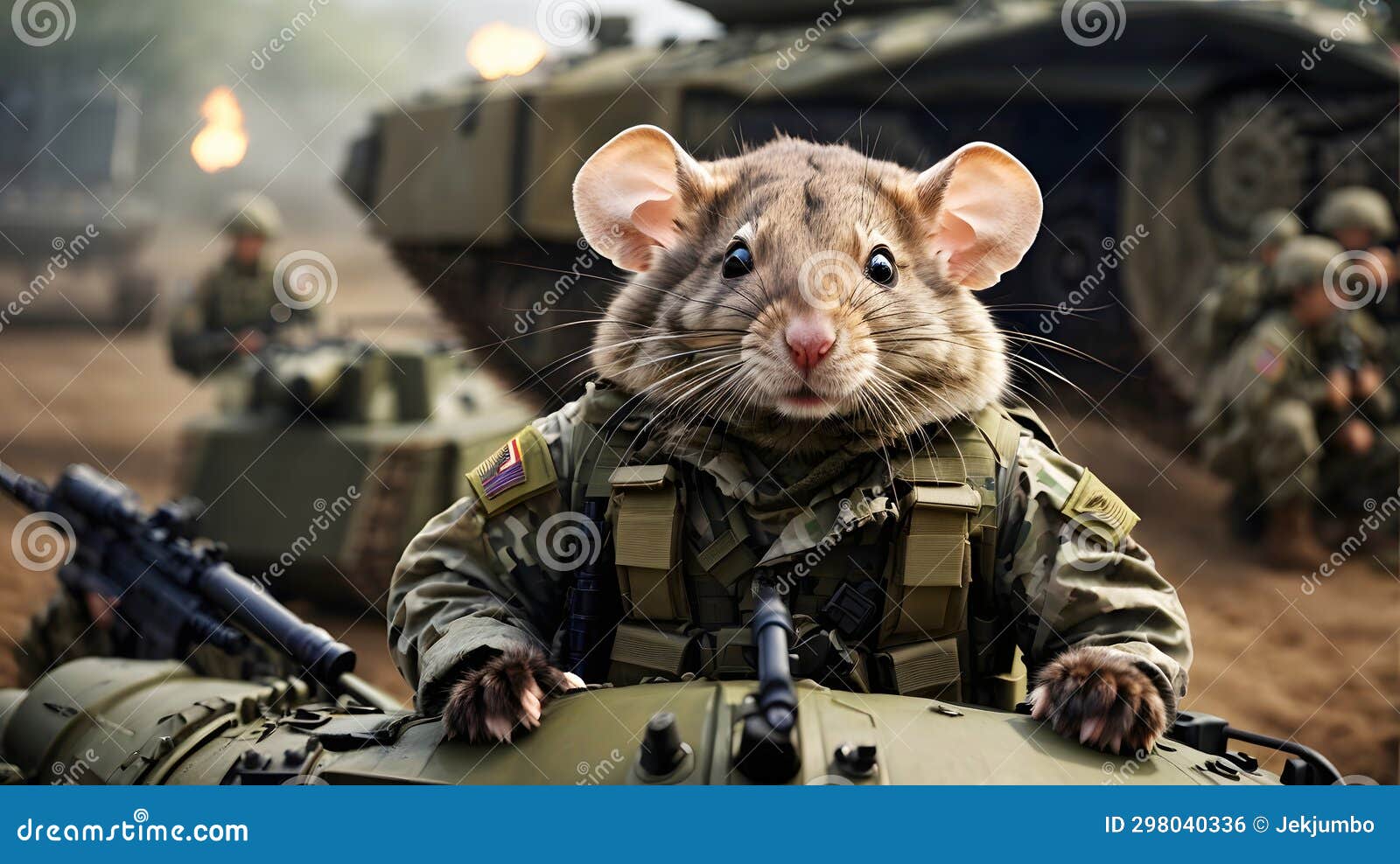 Mouse In Uniform: Furry Tales Of Valor On The Army Frontline Stock ...