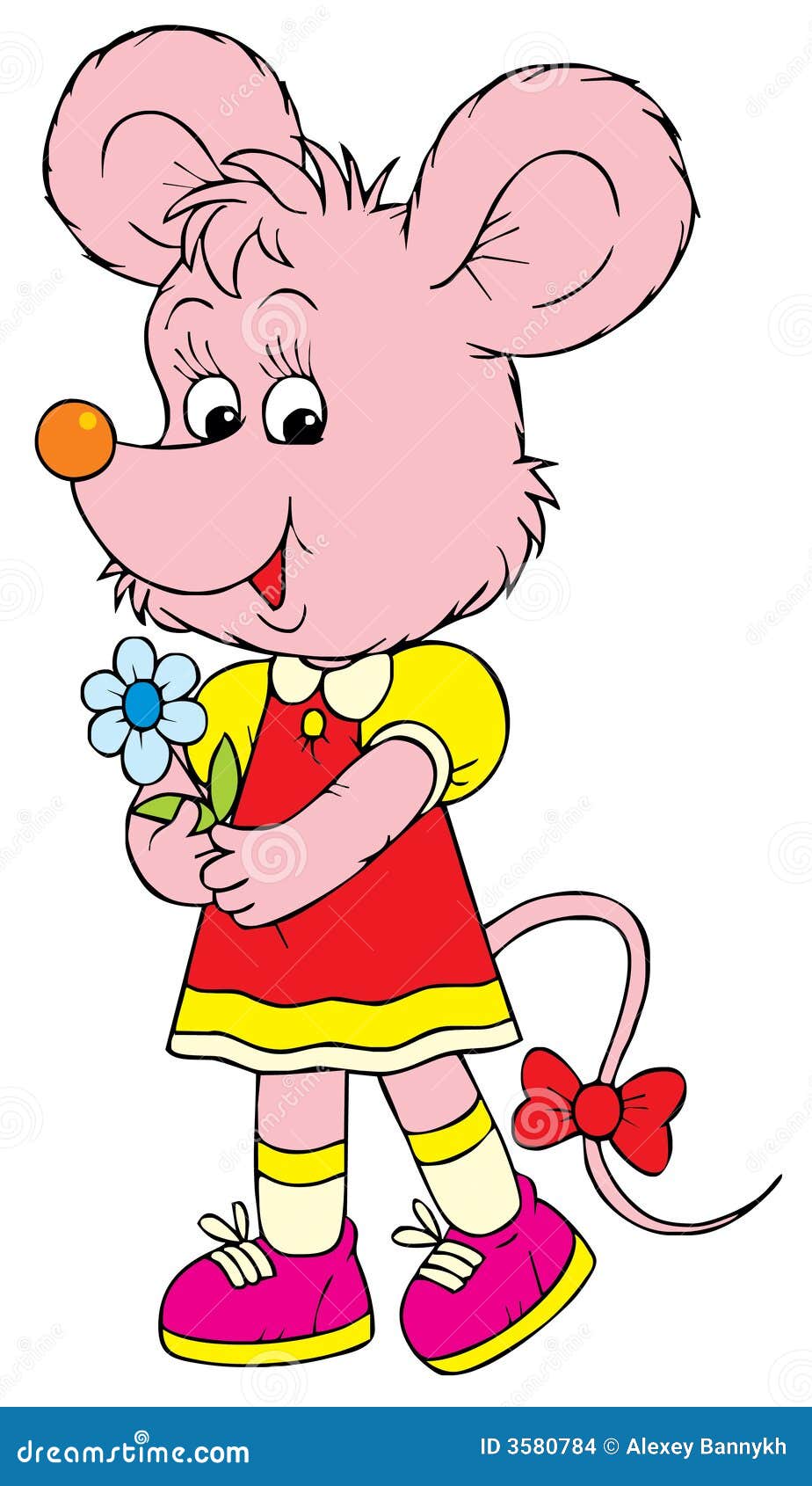 Mouse (vector clip-art) stock vector. Illustration of contour - 3580784