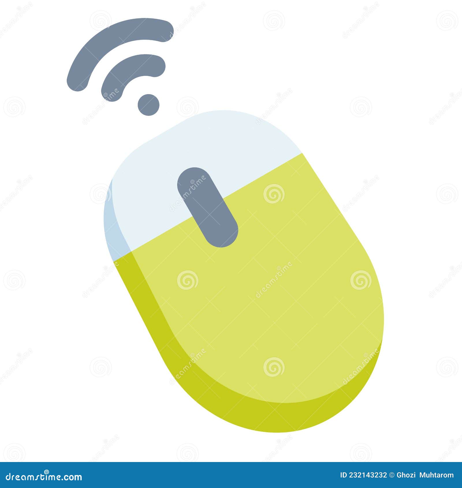 Mouse Wireless Electronic Iot Single Isolated Icon with Flat Style ...