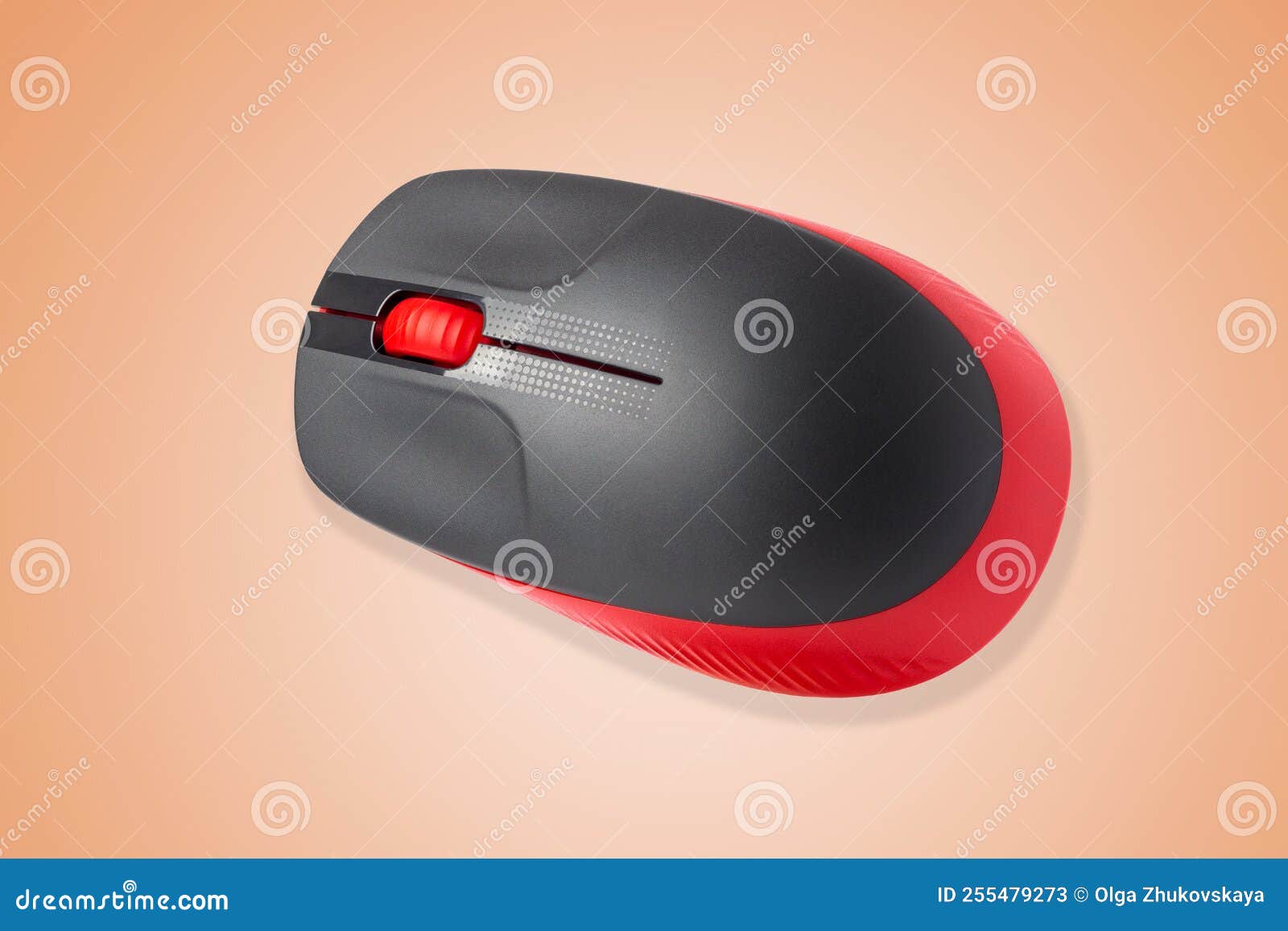Mouse Wireless Laser Em Um Fundo Colorido Imagem de Stock - Imagem de ...