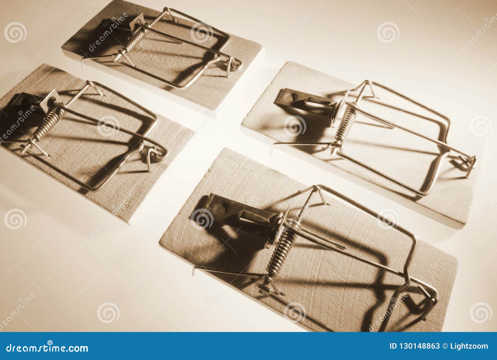 Mouse Traps stock image. Image of mouse, danger, exterminate - 130148863