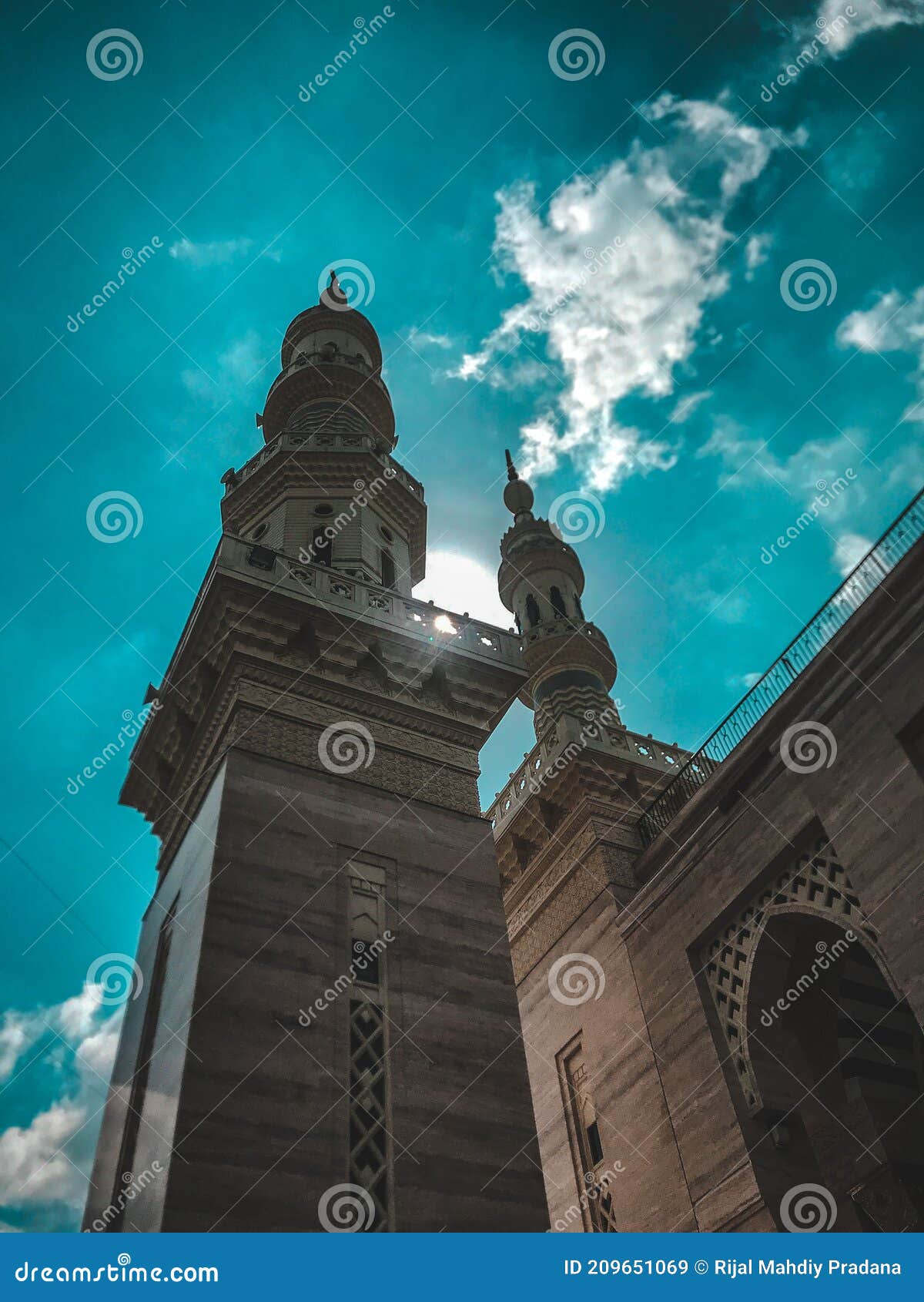Mousque stock image. Image of building, islam, pray - 209651069