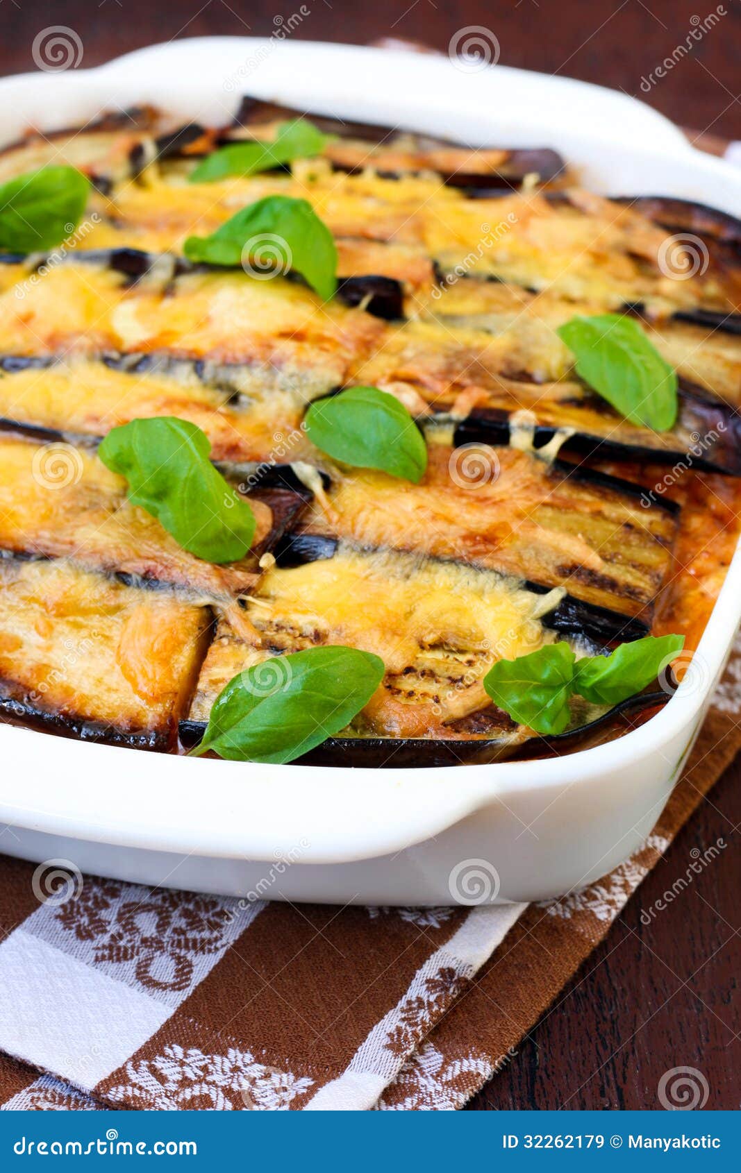 Moussaka stock image. Image of bake, snack, moussaka - 32262179